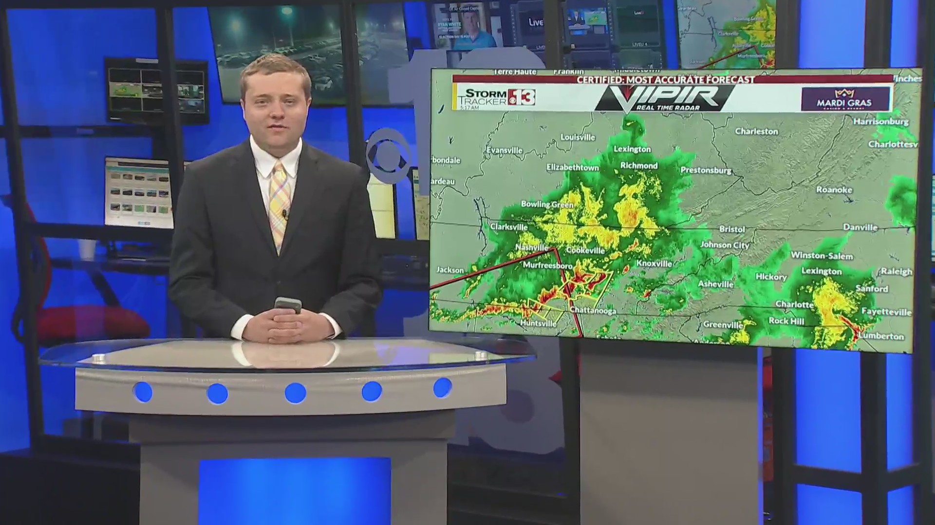 Strong thunderstorms move in later this afternoon and evening – WOWK 13 ...