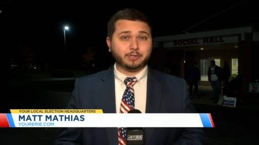 WATCH: Matt Mathias outside Perry Hi-Way Hose Company amid voting for ...