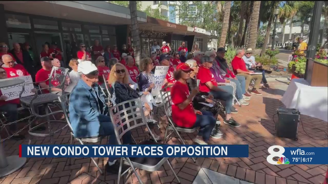 Sarasota residents rally against what would be tallest building in city ...