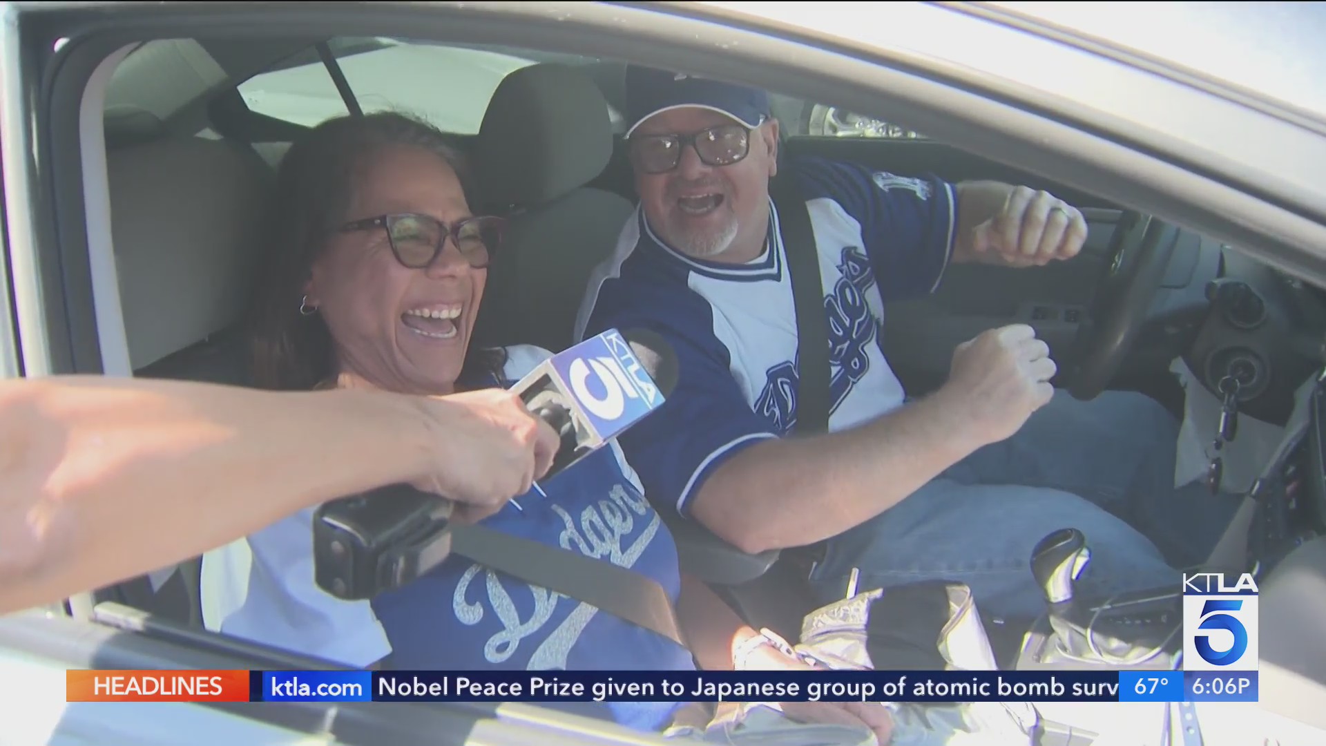 Fans excited as Dodgers face off against Padres for Game 5 of NLDS – KTLA
