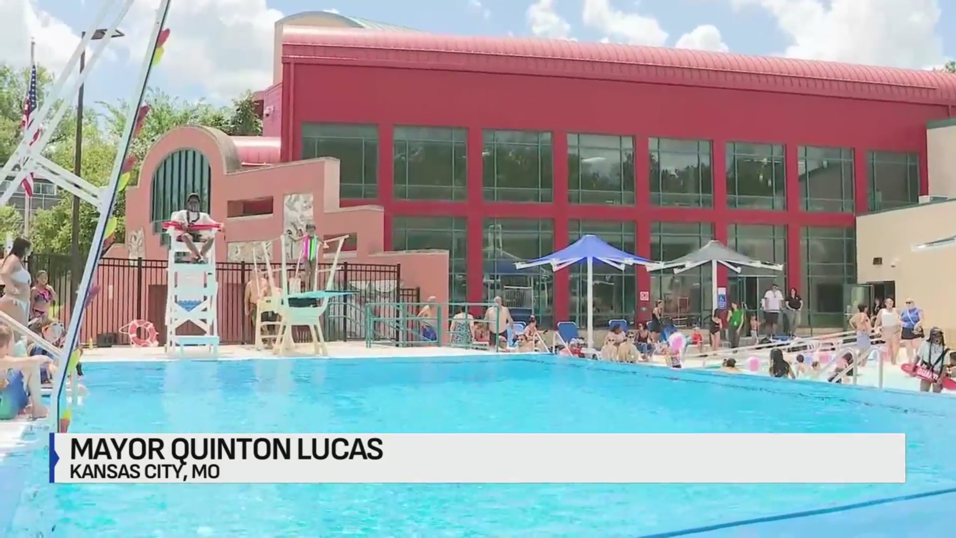 Kansas City celebrates new outdoor pool at Tony Aguirre Community ...
