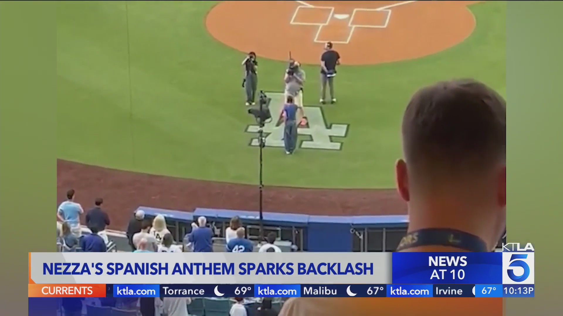 Nezza’s Spanish version of national anthem sparks backlash – KTLA