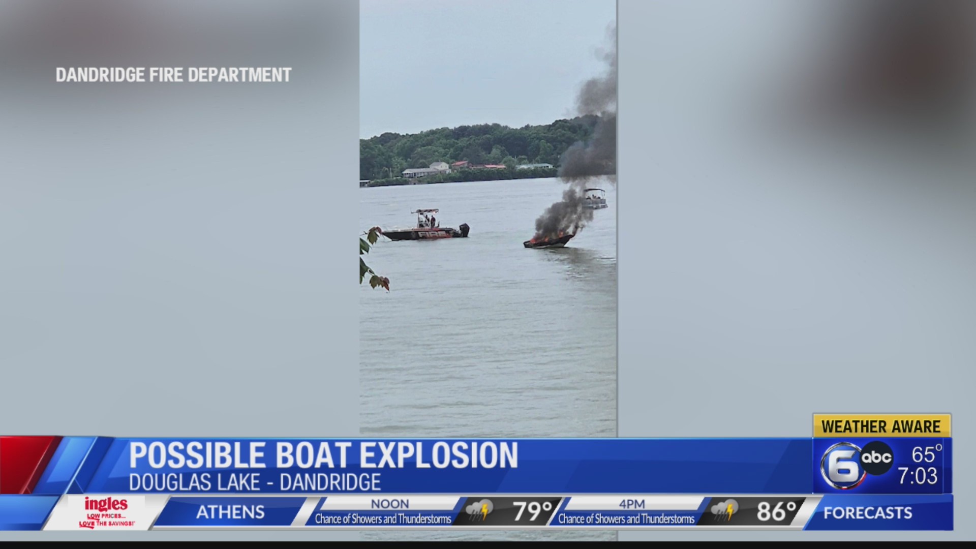 Possible Boar Explosion in Dandridge – WATE 6 On Your Side