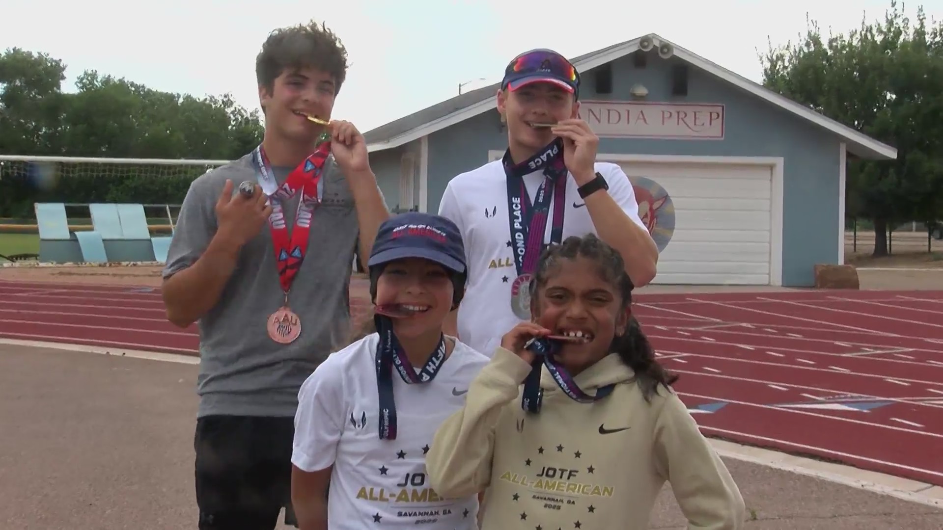 Local athlete wins gold in pentathlon at USATF youth jr Olympics – KRQE ...