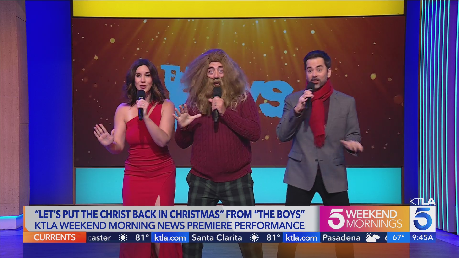 Emmy-Nominated Original Song from “The Boys” Performed Live – KTLA