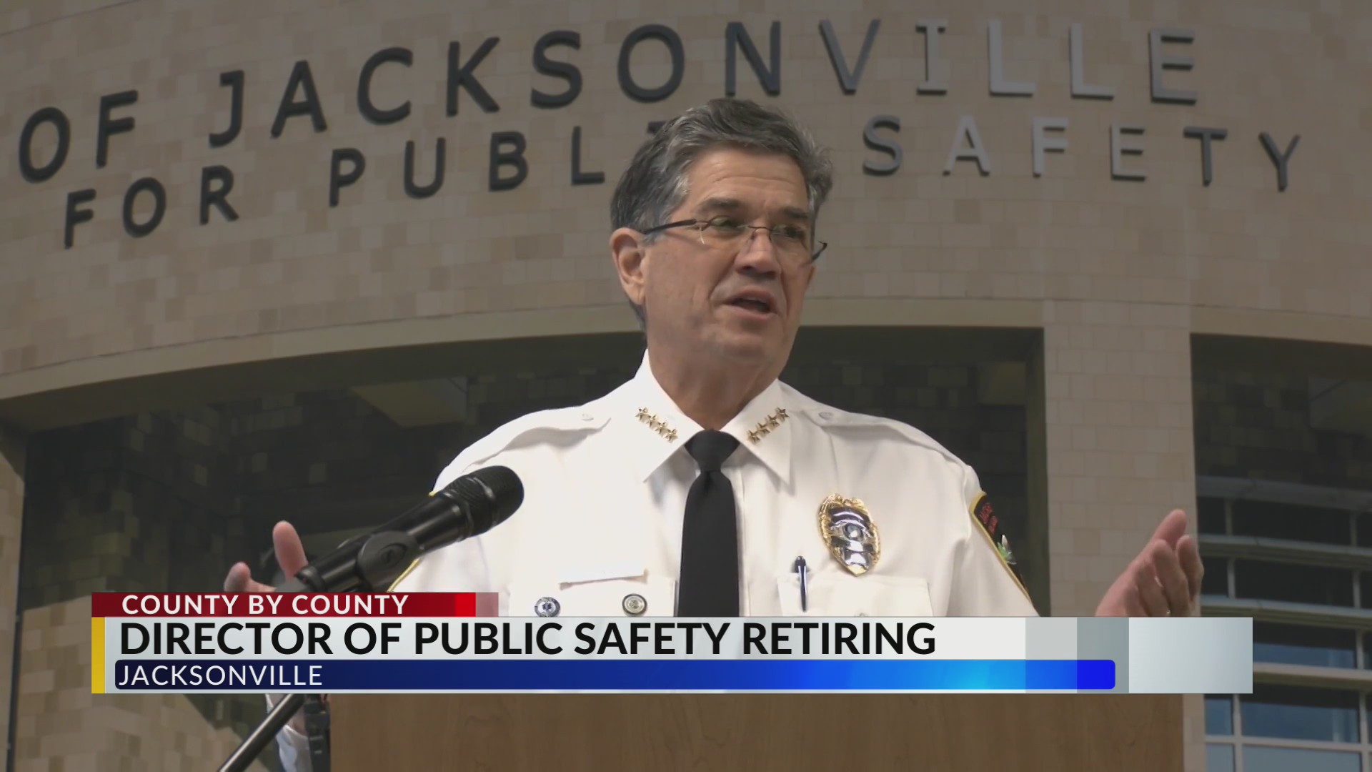 Jacksonville Director of Public Safety says goodbye during press ...