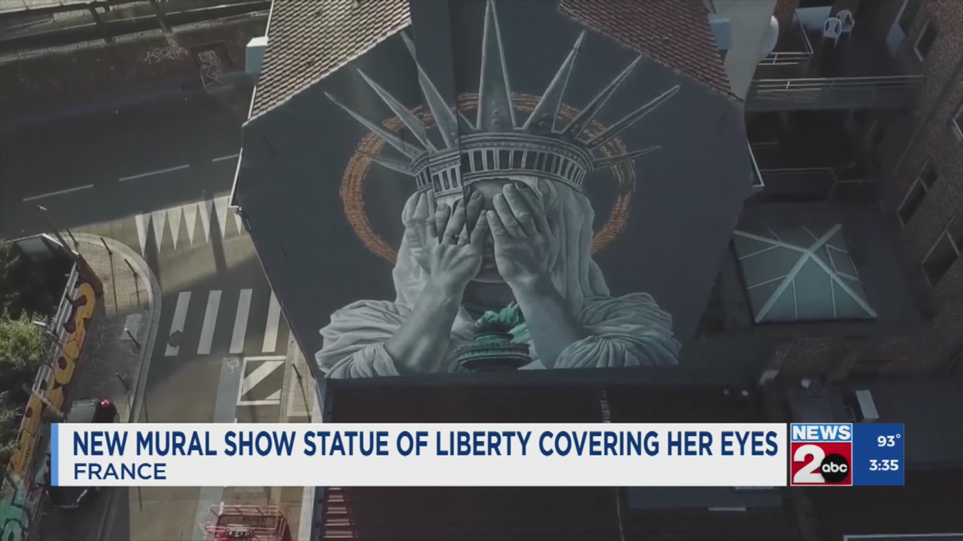 TN rep ‘disgusted’ by new French mural showing Statue of Liberty ...