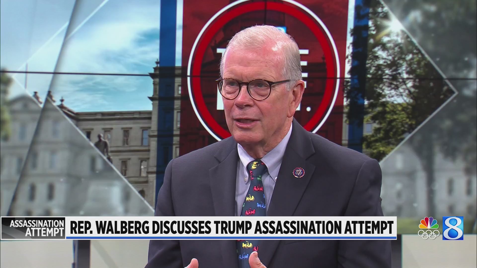 Rep. Walberg discusses Trump assassination attempt – WOODTV.com