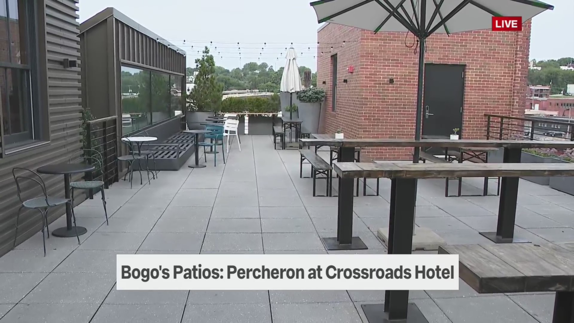 Bogo’s Patios: Percheron at Crossroads Hotel – FOX 4 Kansas City WDAF ...