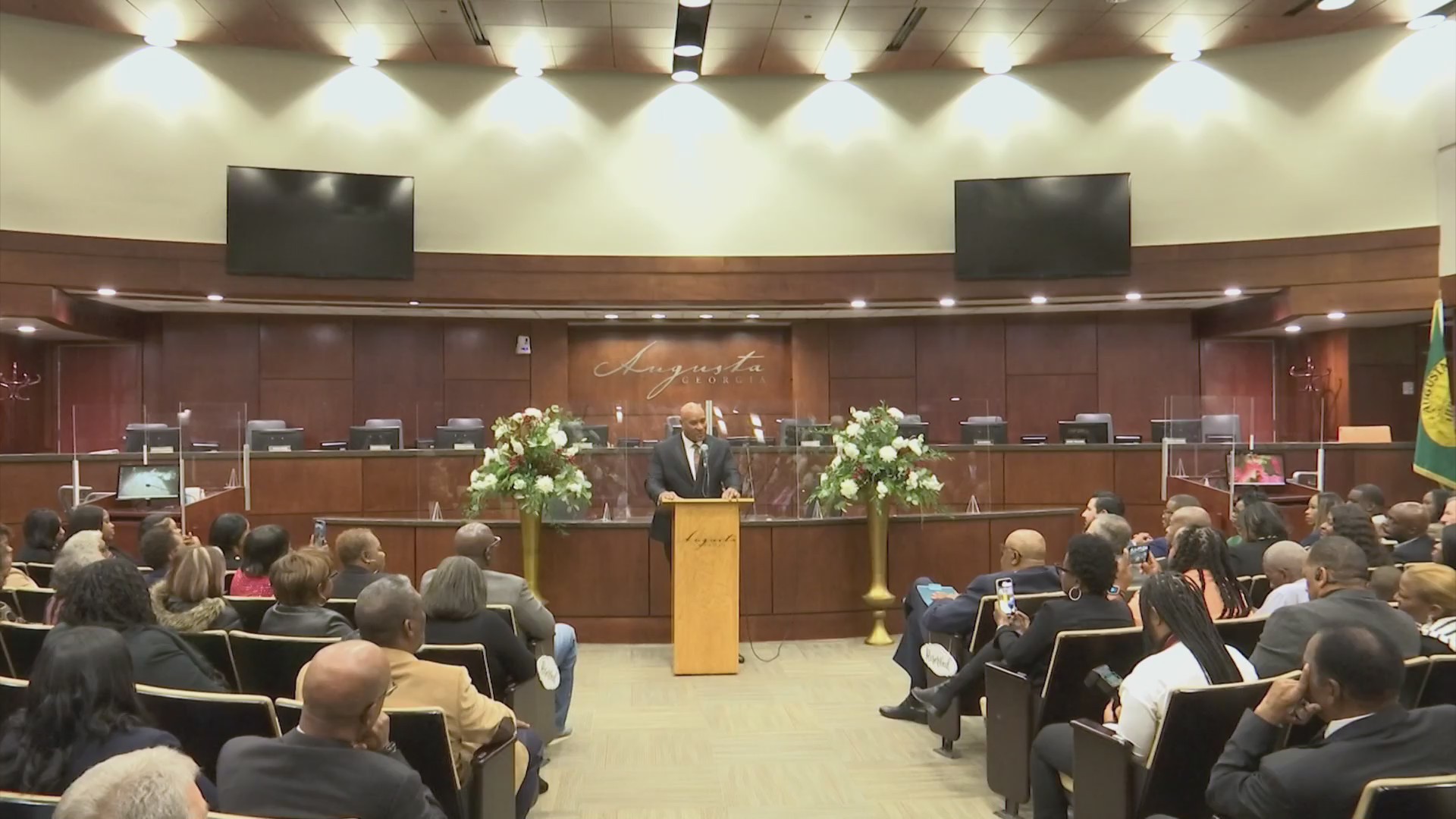 Sheriff-elect Eugene Brantley swears into office – WJBF