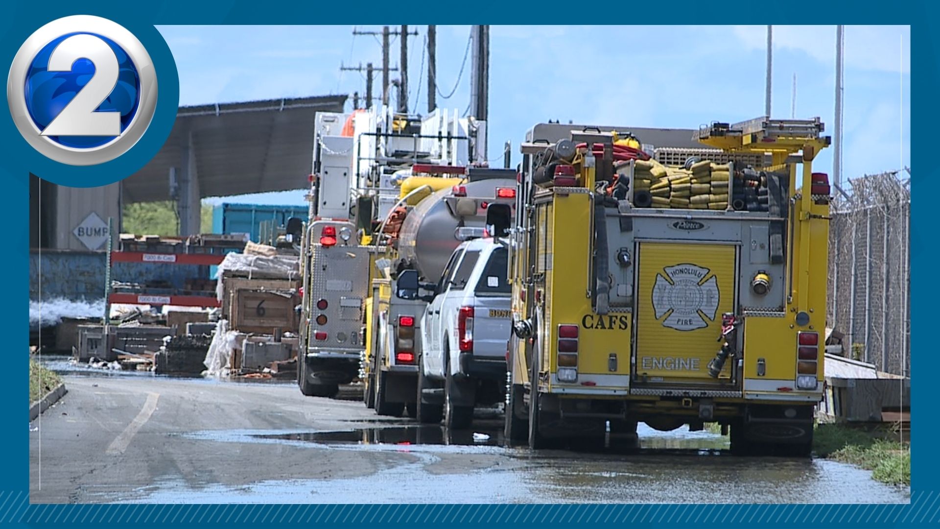 H-POWER facility fire caused by propane tank explosion – KHON2