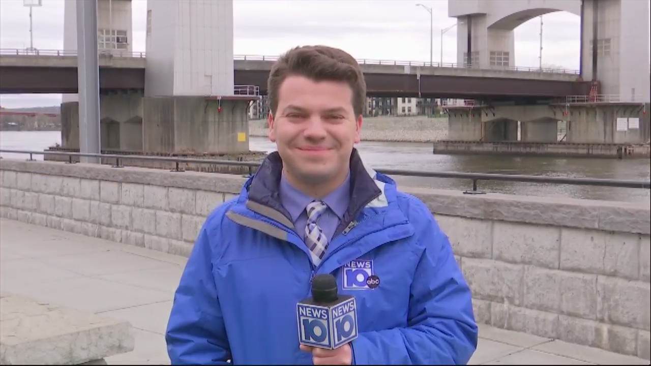 Meteorologist Kevin Appleby live in Troy with the Mobile Storm Tracker ...