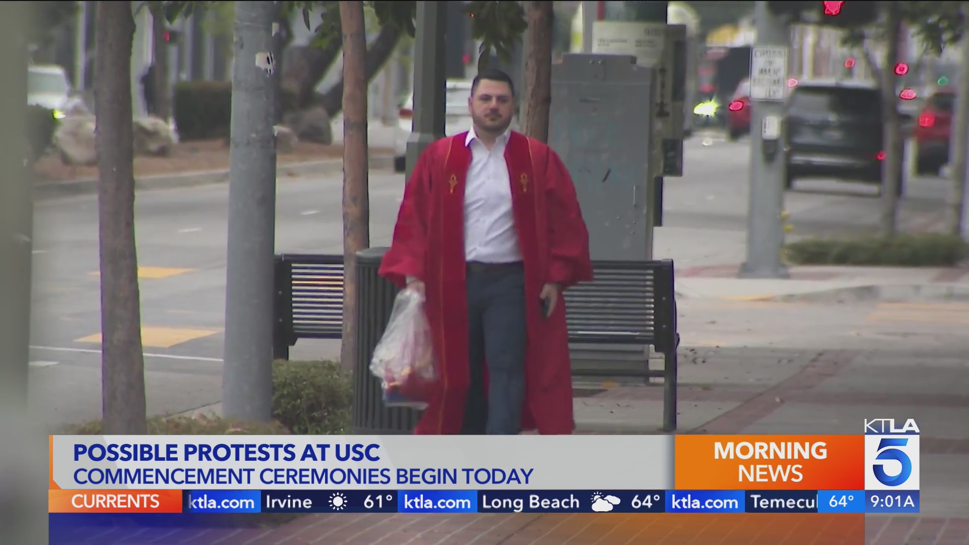 As graduations begin, USC prepares for more protests – KTLA