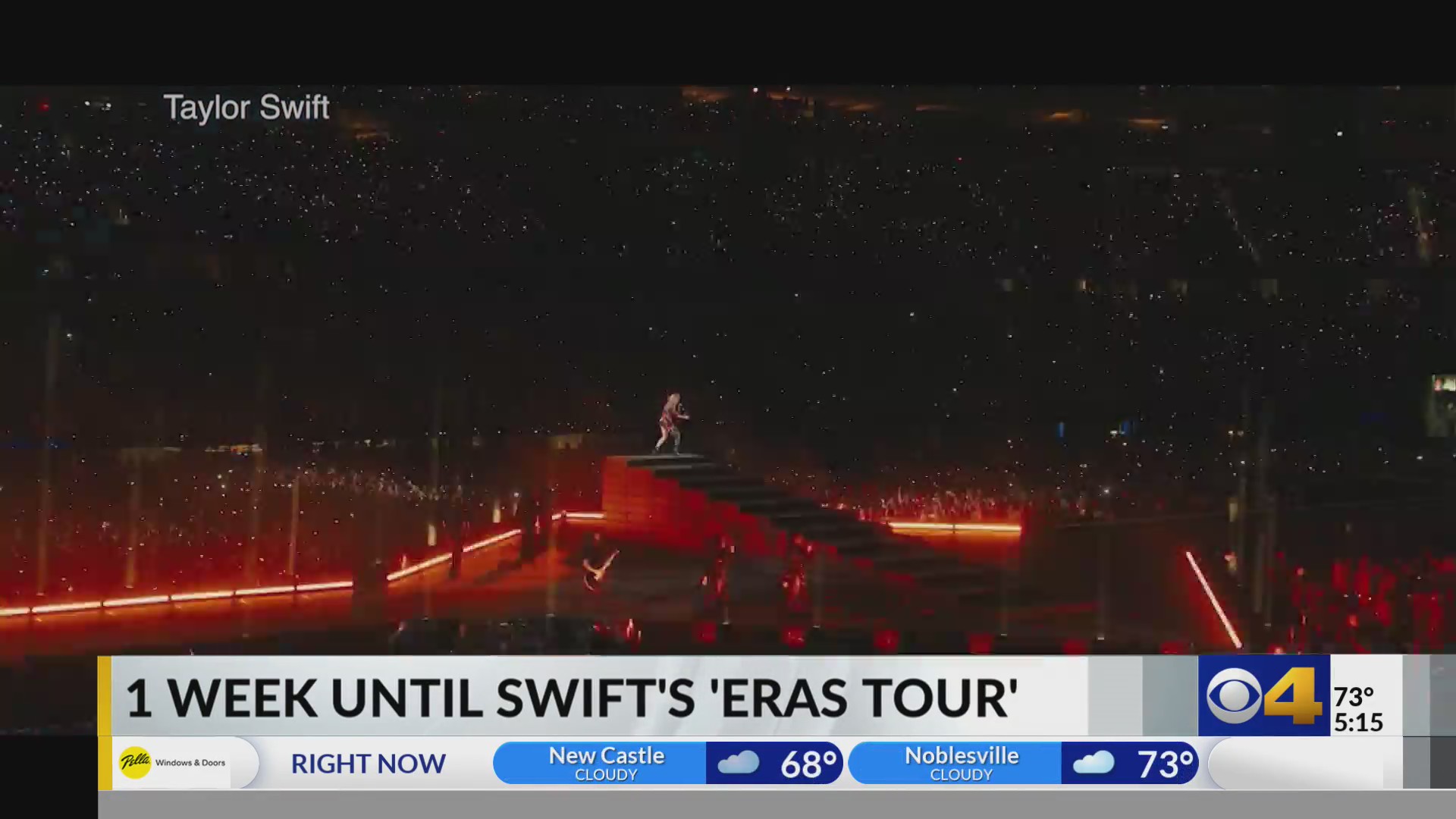 One week to go until Taylor Swift stops in Indy – WTTV CBS4Indy