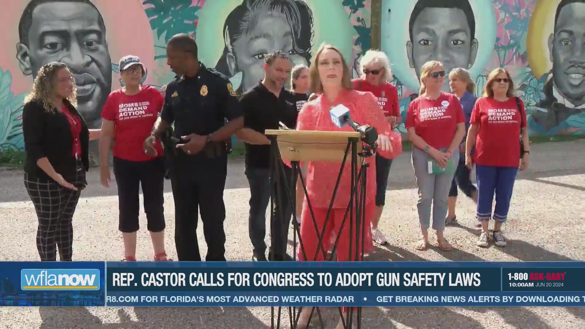 Rep. Castor calls on Congress to pass gun safety laws – WFLA