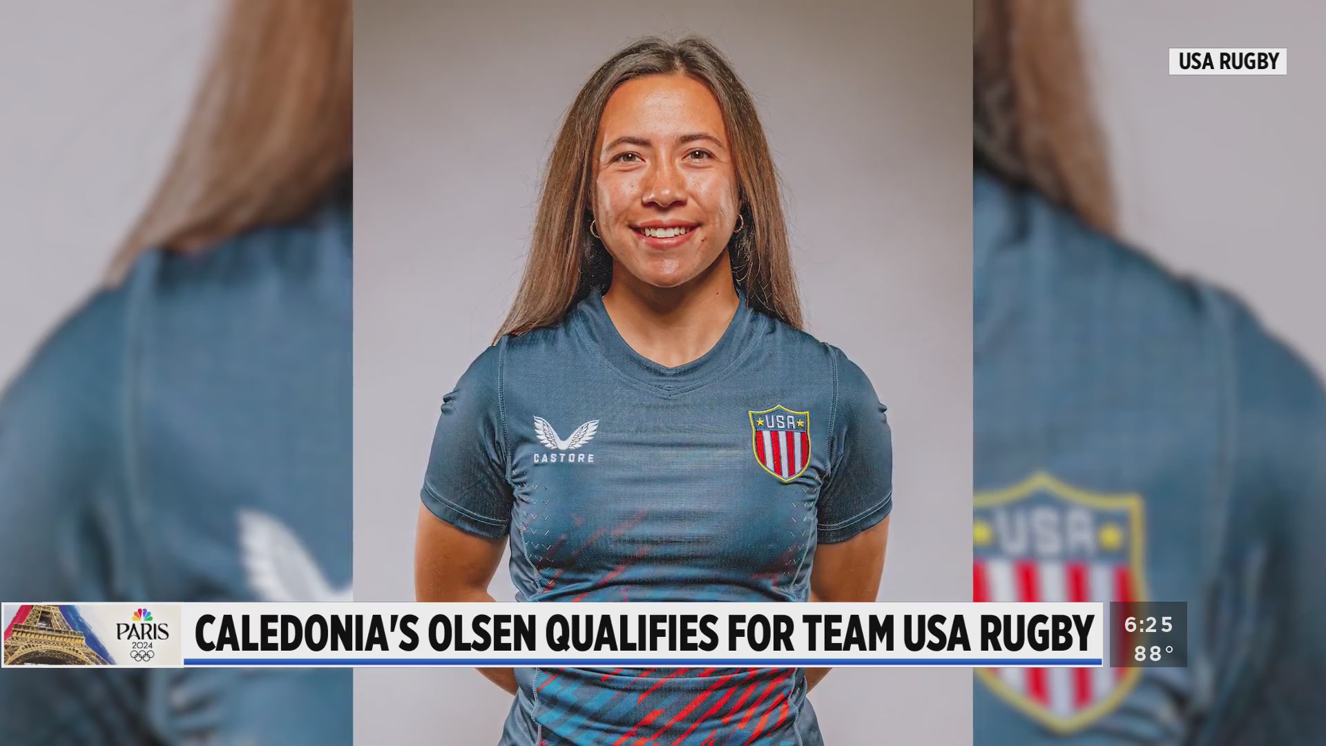 Caledonia’s Olsen qualifies for Team USA rugby – WPRI.com