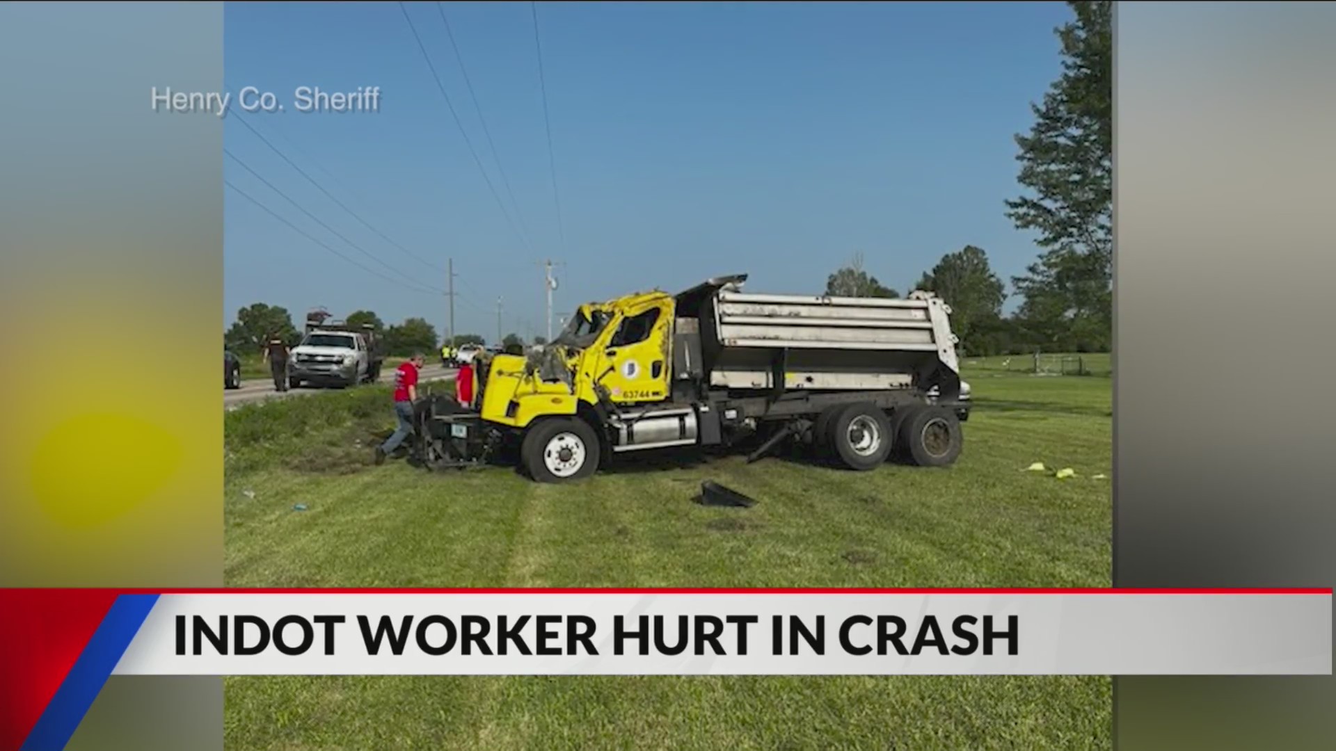 INDOT worker badly injured after dump truck rolls in crash – Fox 59