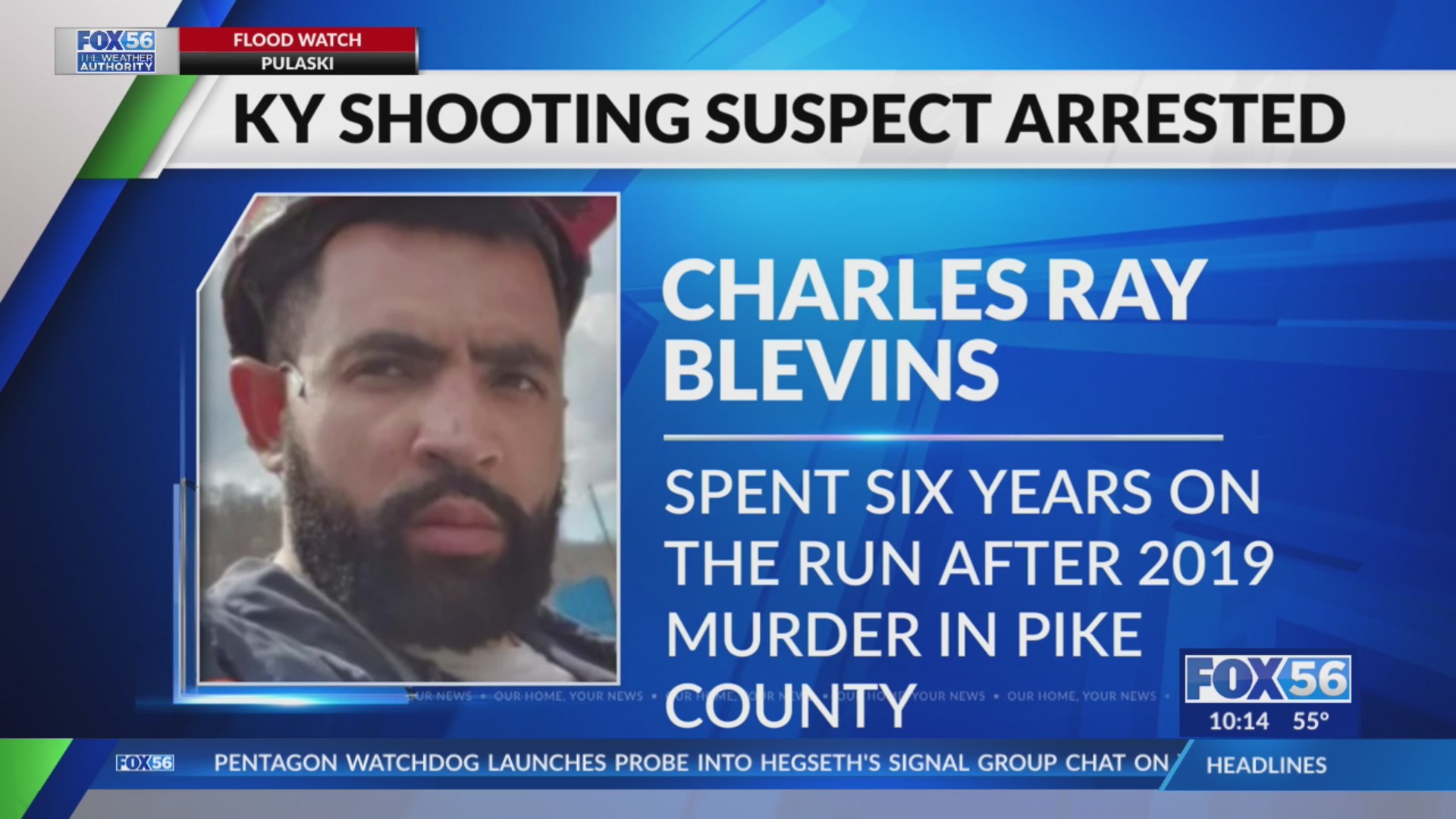 Kentucky fugitive among ‘worst of the worst’ breaks his leg evading U.S ...