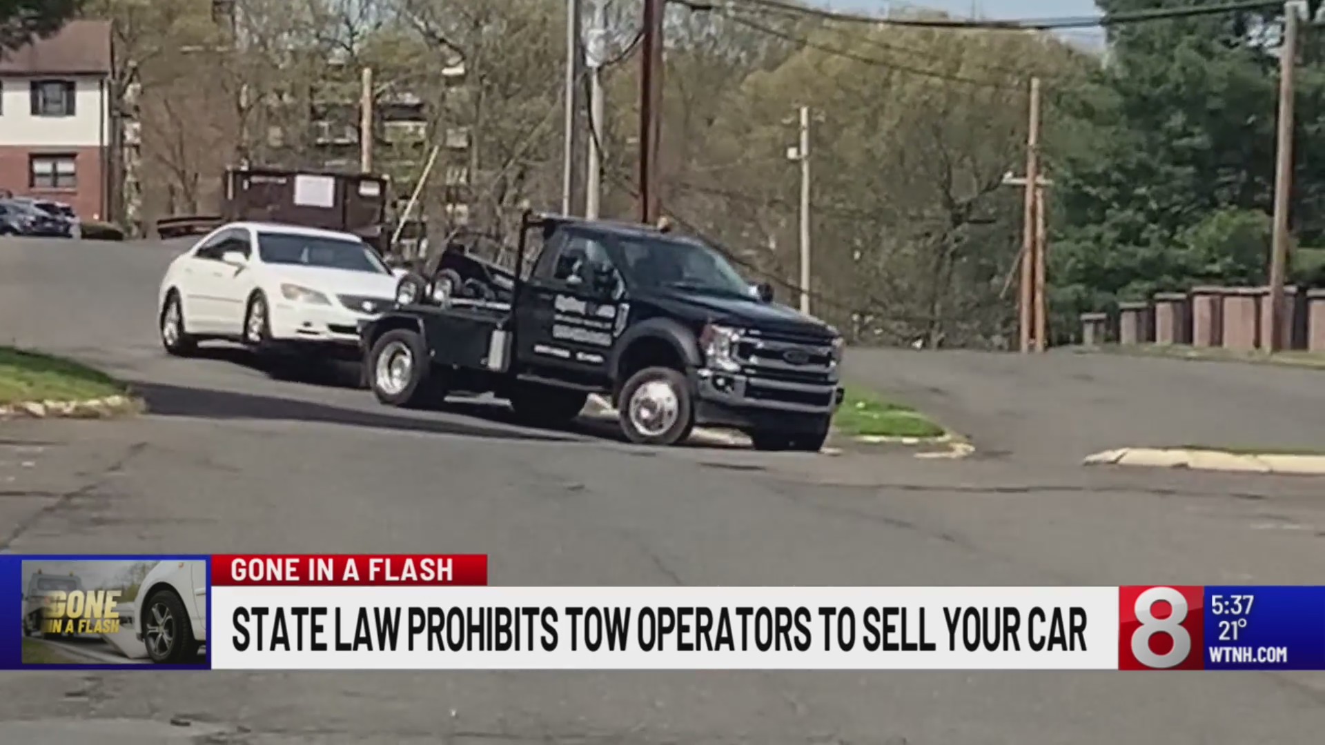 News 8 Investigation: How can Connecticut tow companies sell your car ...