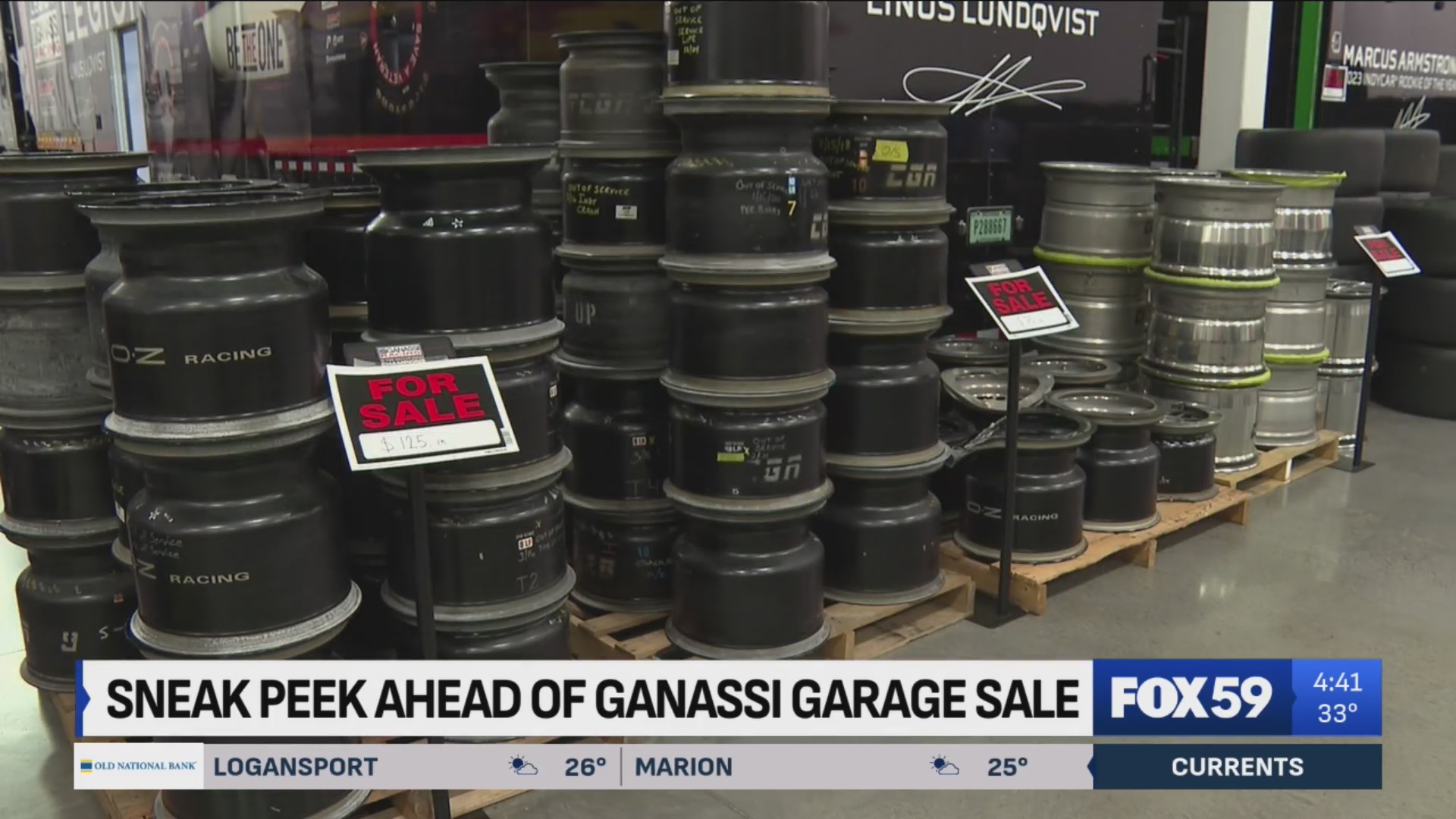 Chip Ganassi Racing hosts first-ever garage sale – Fox 59