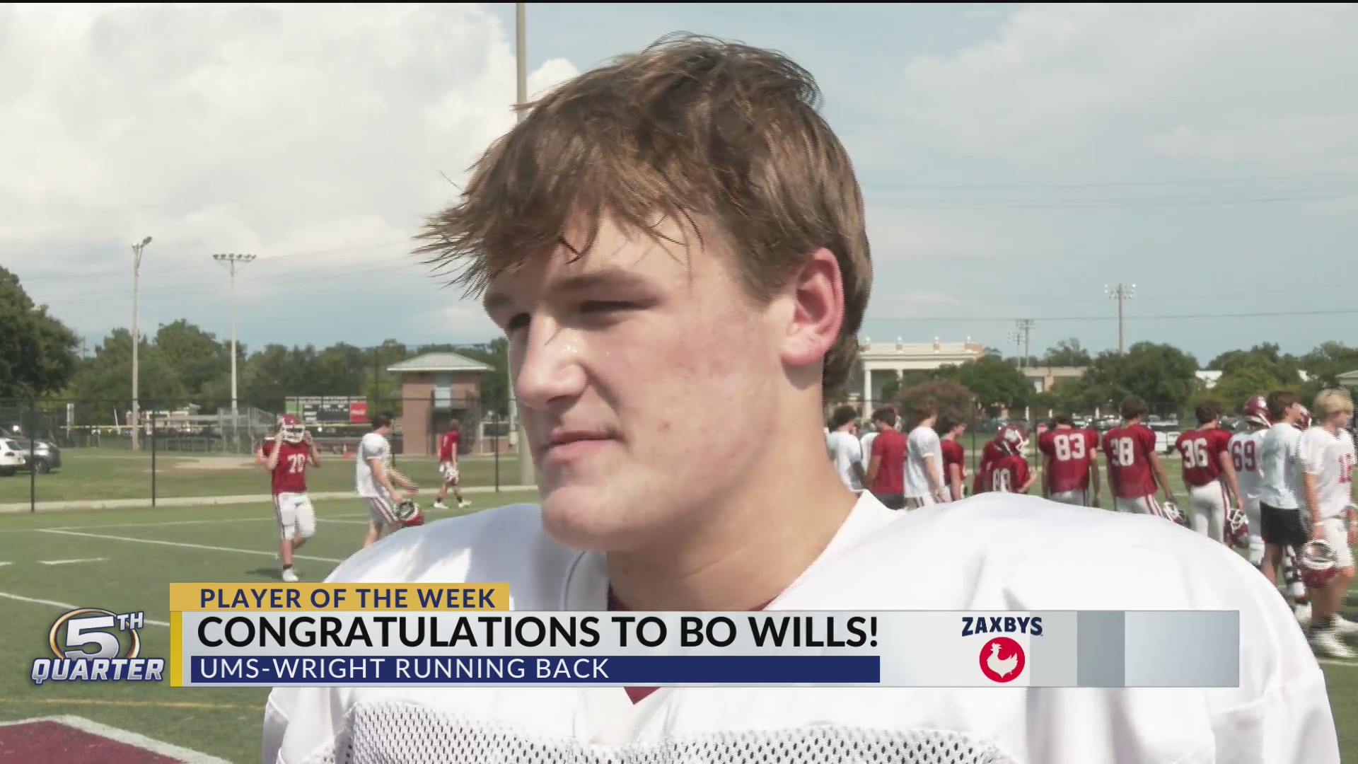 Zaxby’s Player of the Week: Bo Wills, UMS-Wright RB – WKRG News 5