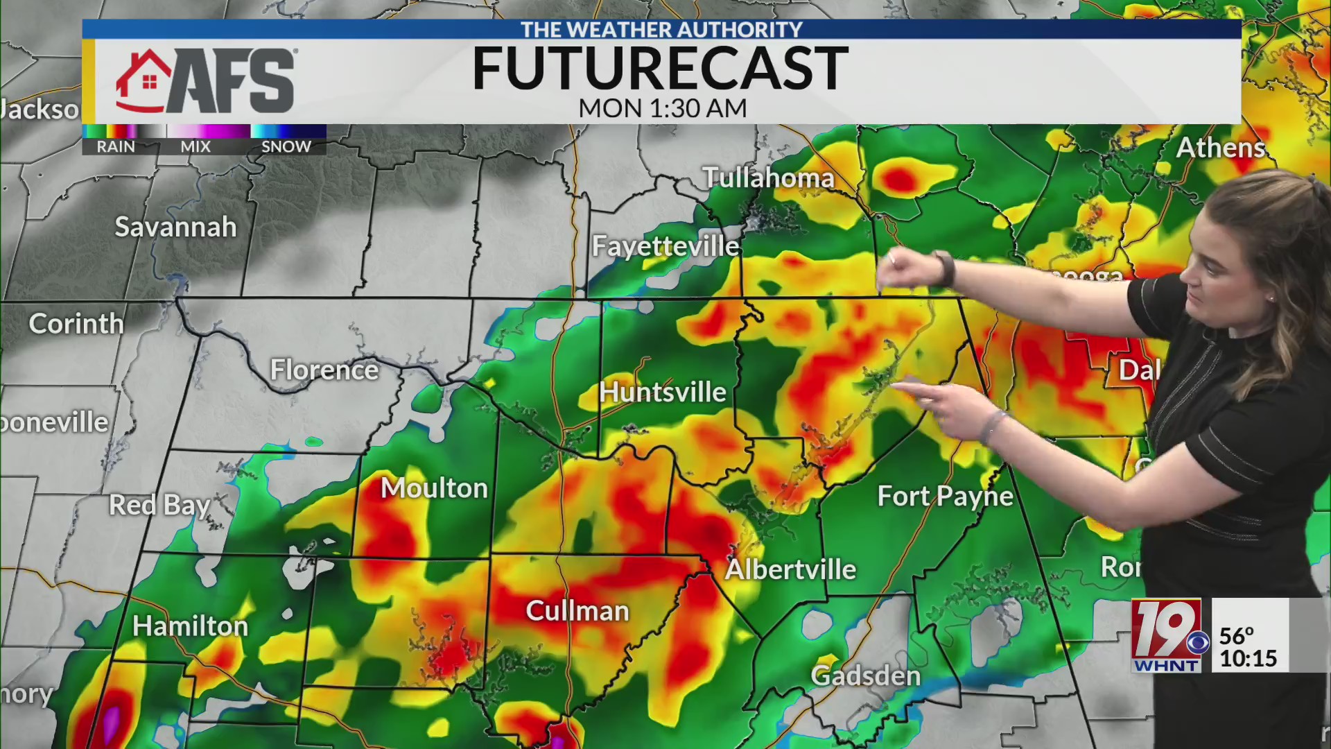 Saturday Night’s Forecast Update (3/22/2025) – WHNT.com