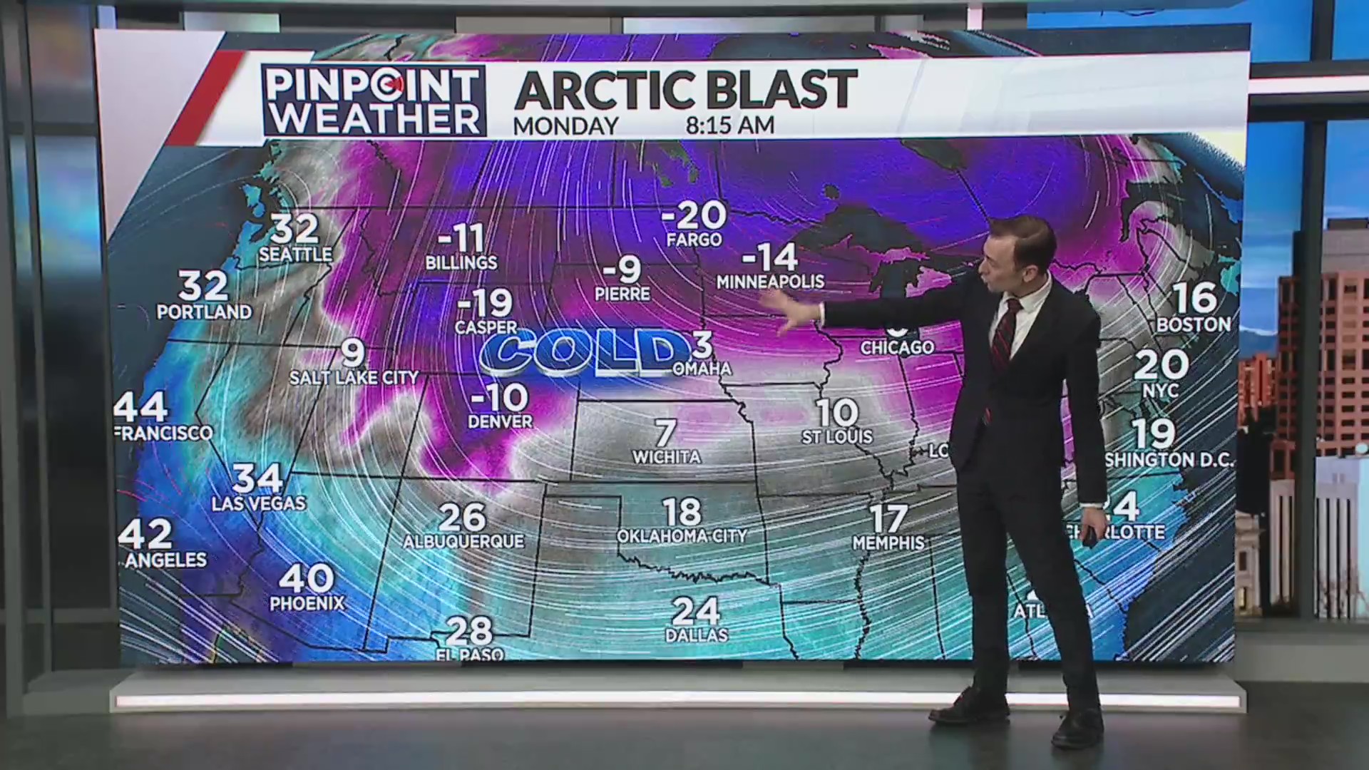 Where is the cold air coming from during Denver’s extended hard freeze ...