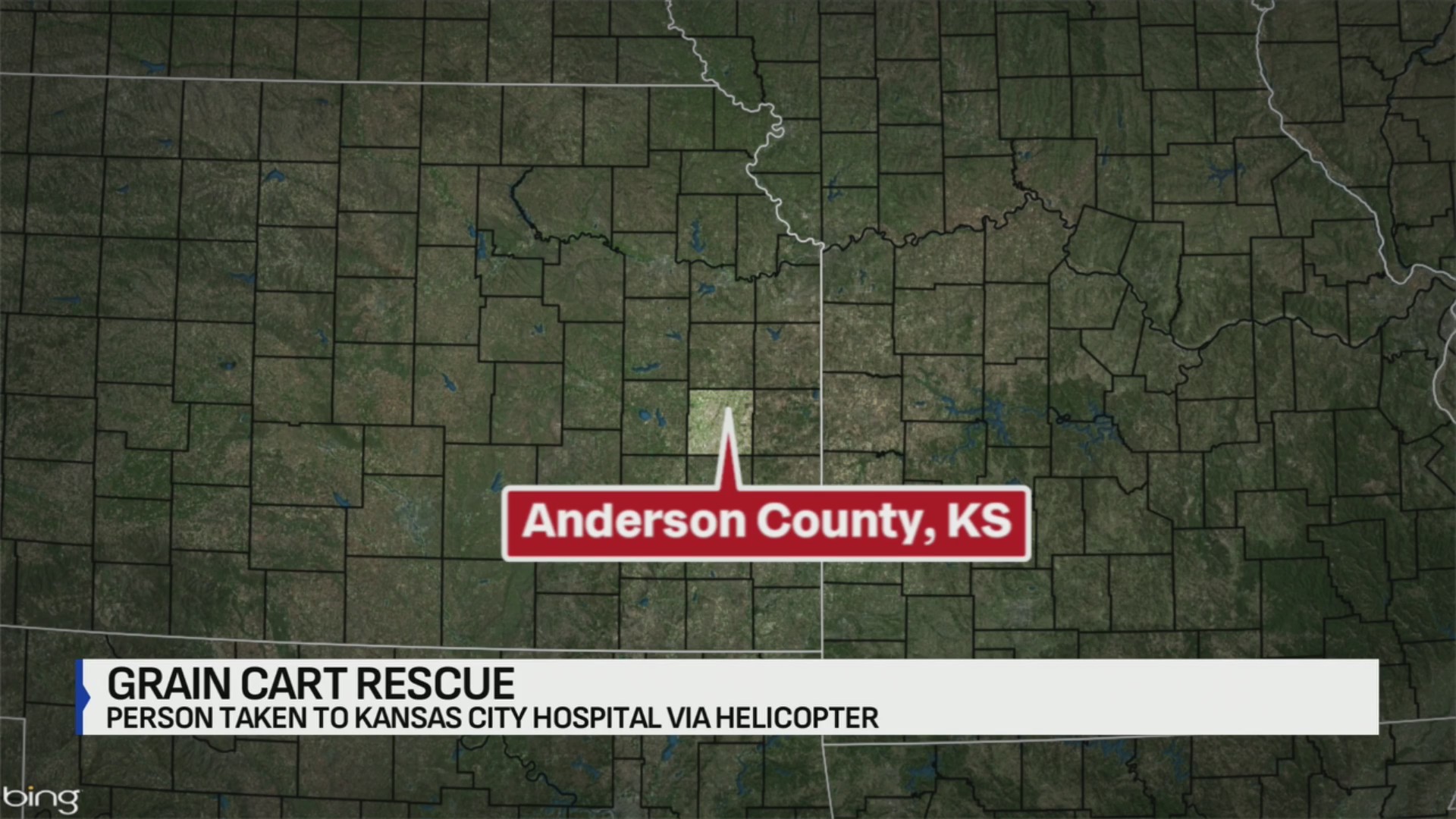 Person trapped in grain cart airlifted to hospital – FOX 4 Kansas City ...