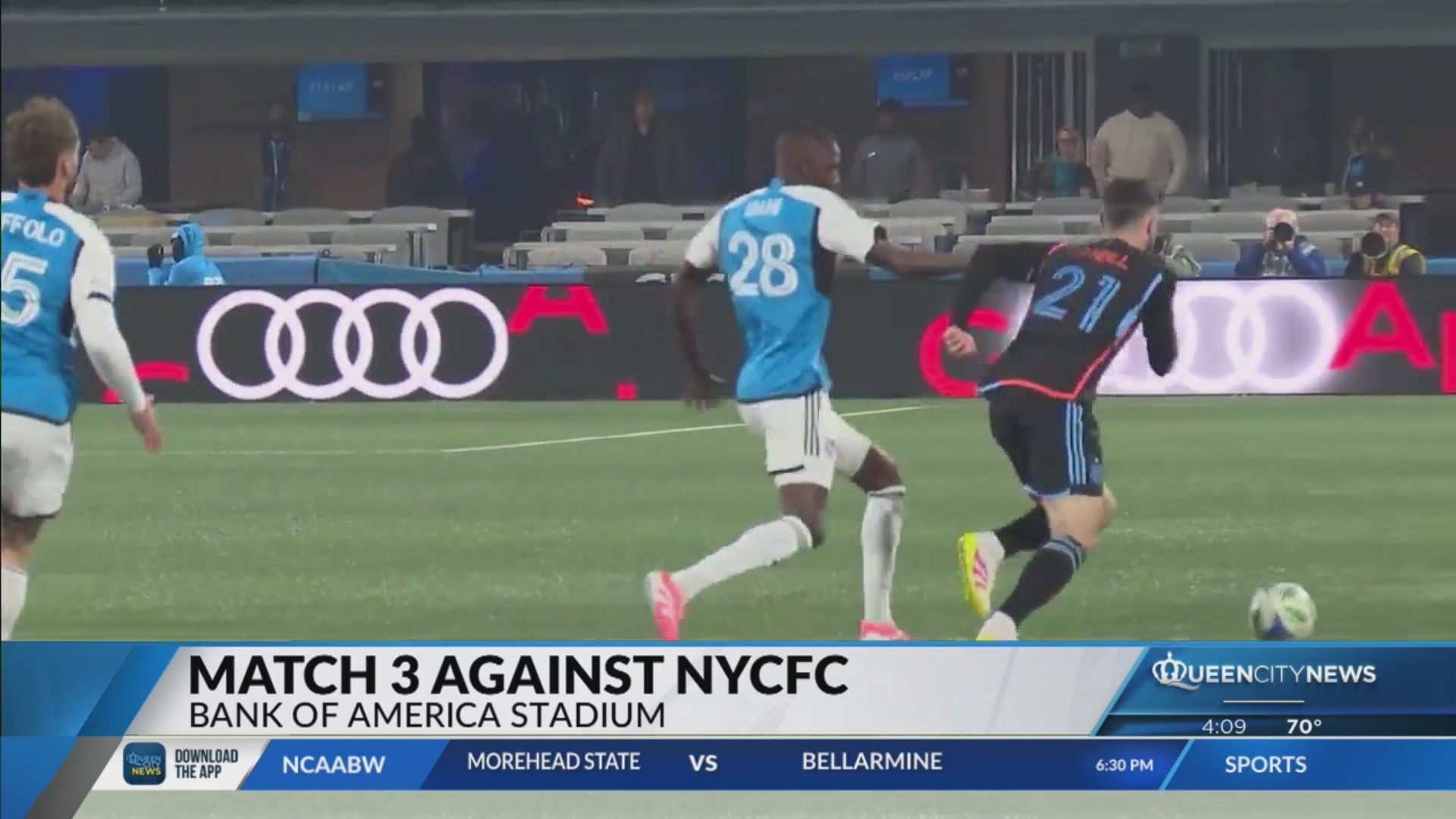 CLTFC Match 3 against NYCFC – Queen City News