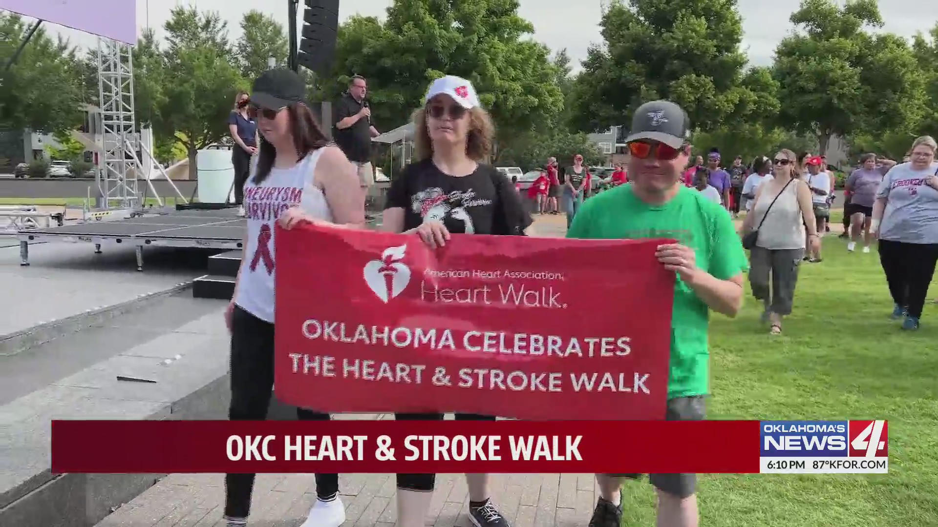 OKC heart & stroke walk – KFOR.com Oklahoma City