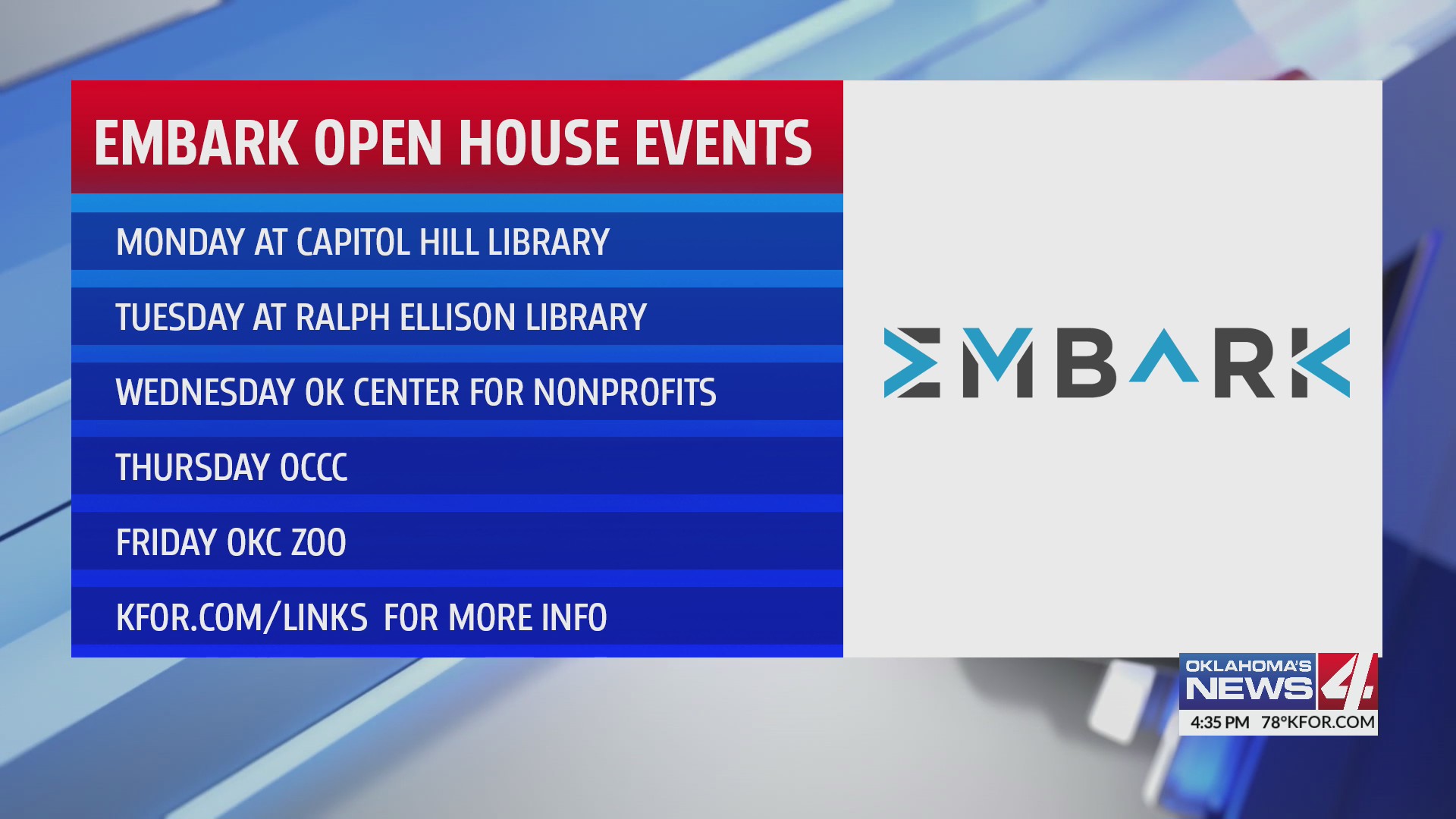 Embark bus rapid transit planning two new routes – KFOR.com Oklahoma City