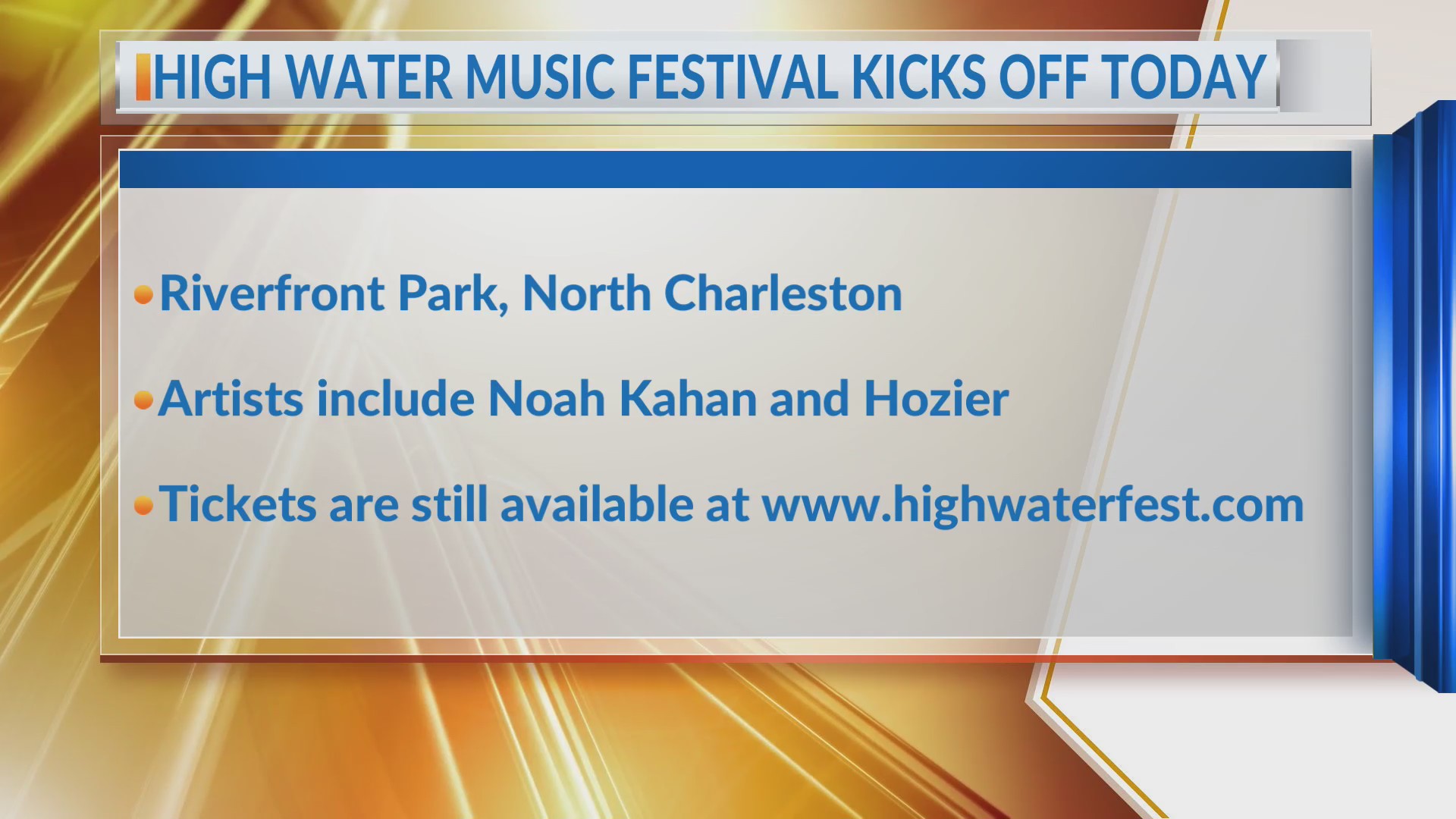 2024 High Water music festival – WCBD News 2