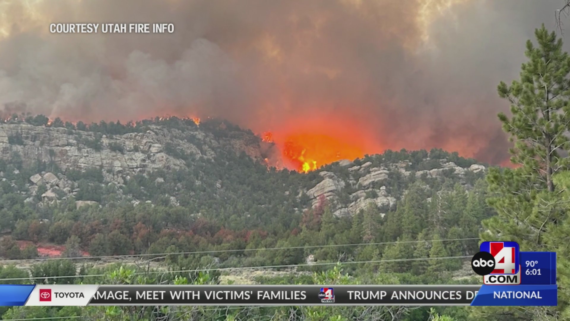 Deer Creek Fire forces evacuations near La Sal – ABC4 Utah