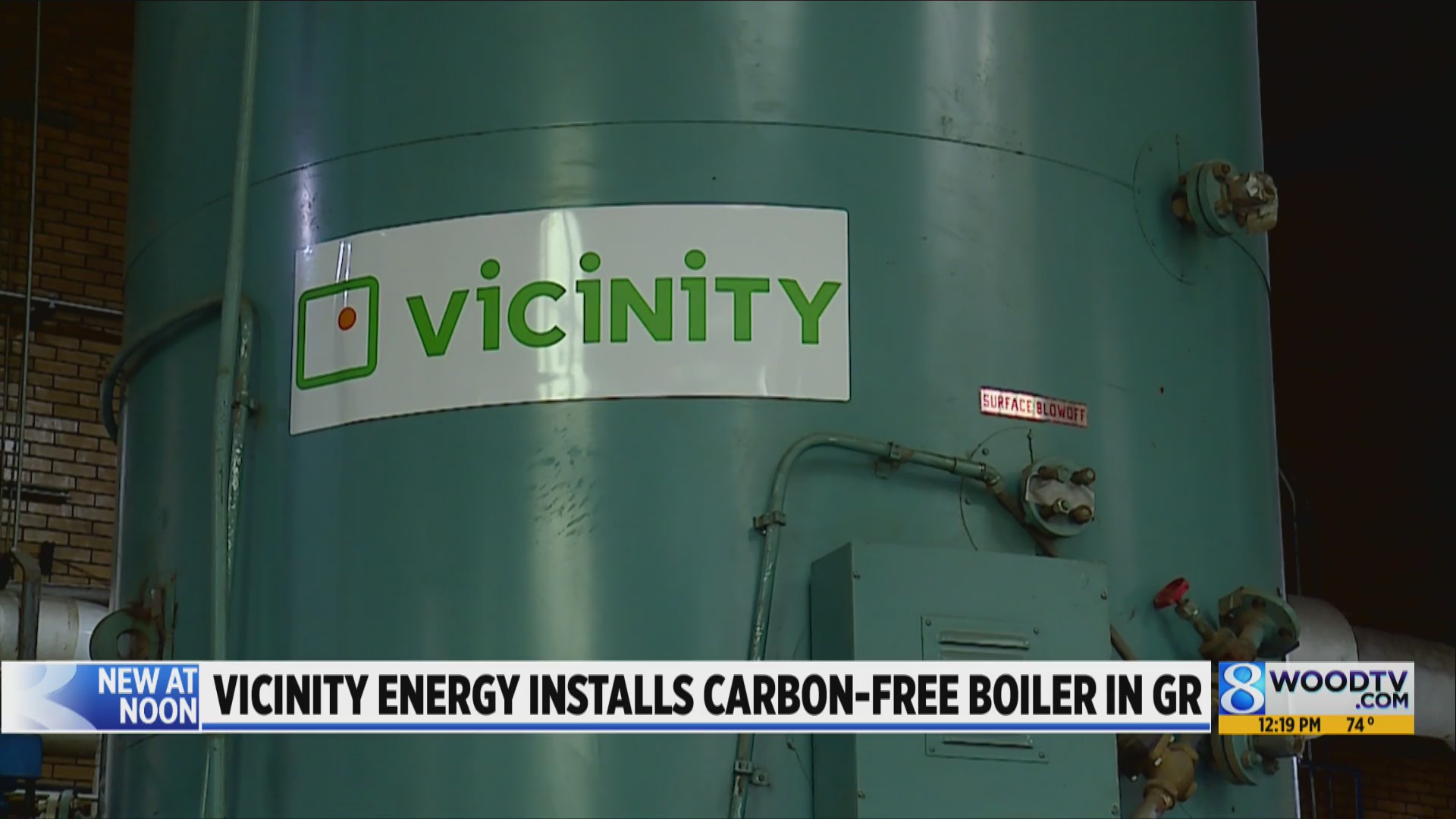 Vicinity Energy installs carbon-free boiler in Grand Rapids – WOODTV.com