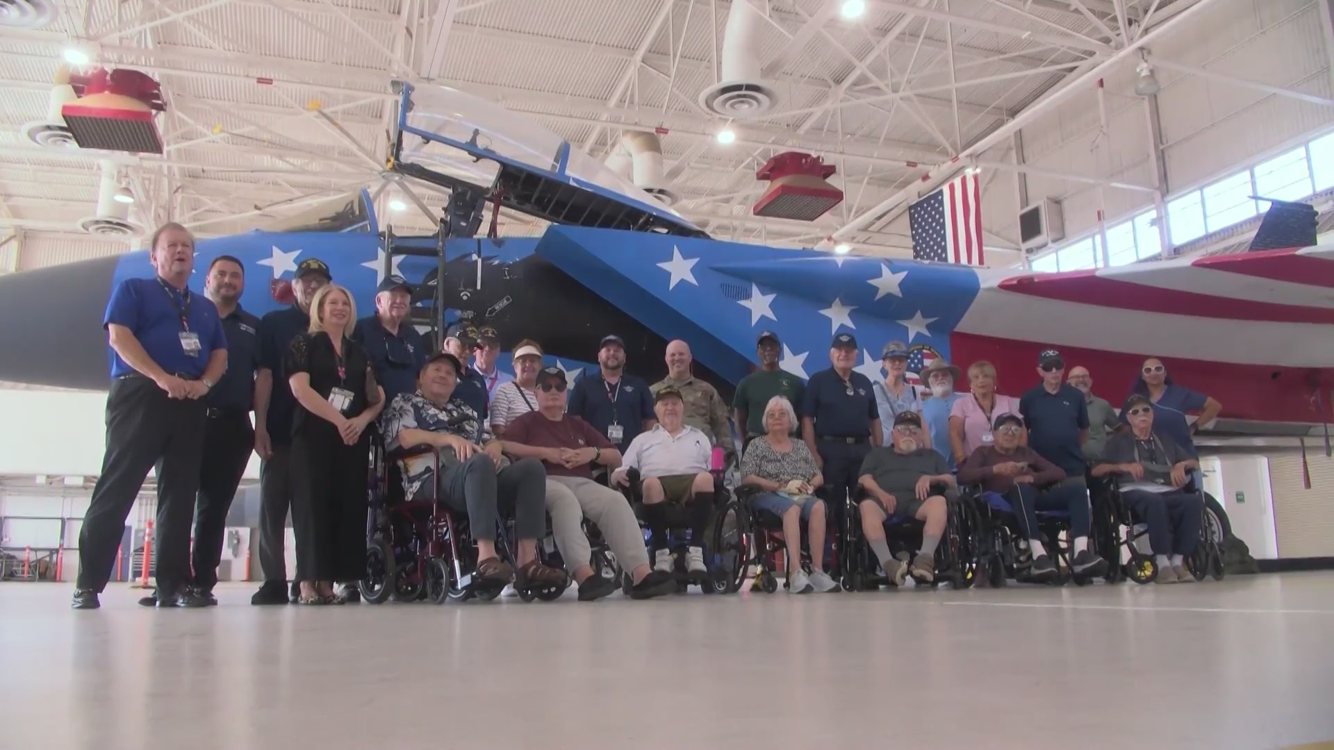 Local seniors, veterans tour 144th Fighter Wing, see jets take off in ...