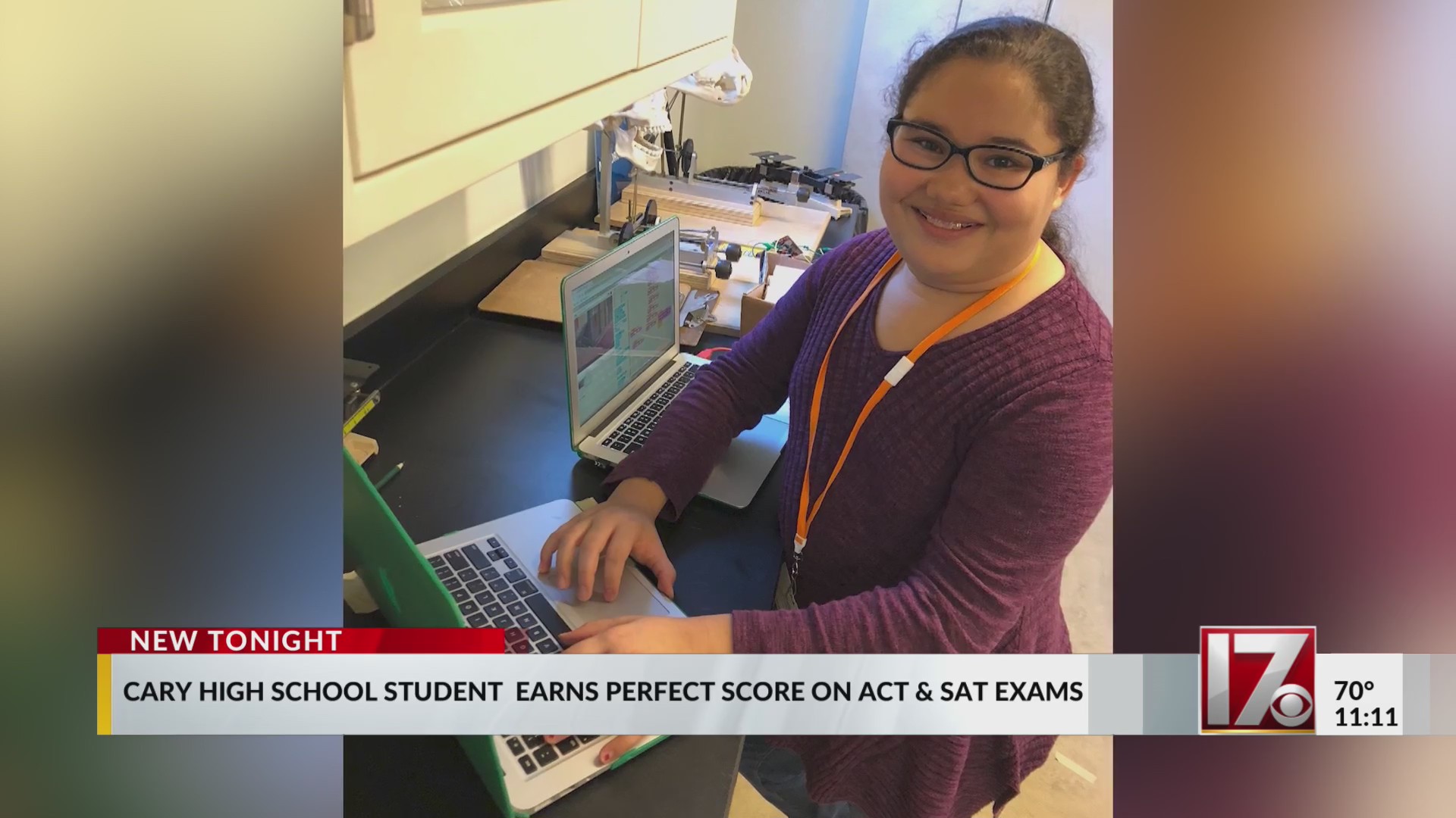 Cary High School senior scores perfect on ACT and SAT – Queen City News