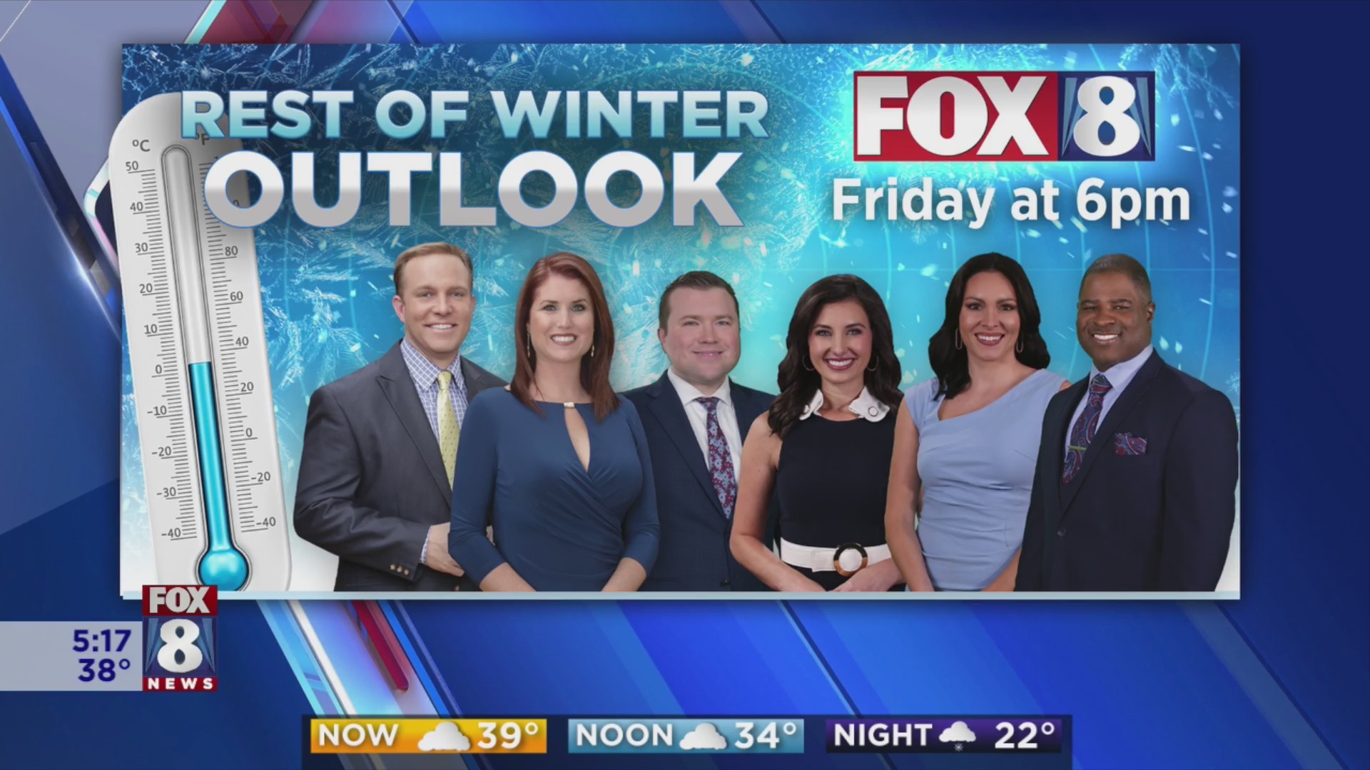 Not as cold, but still windy; snow coming – Fox 8 Cleveland WJW