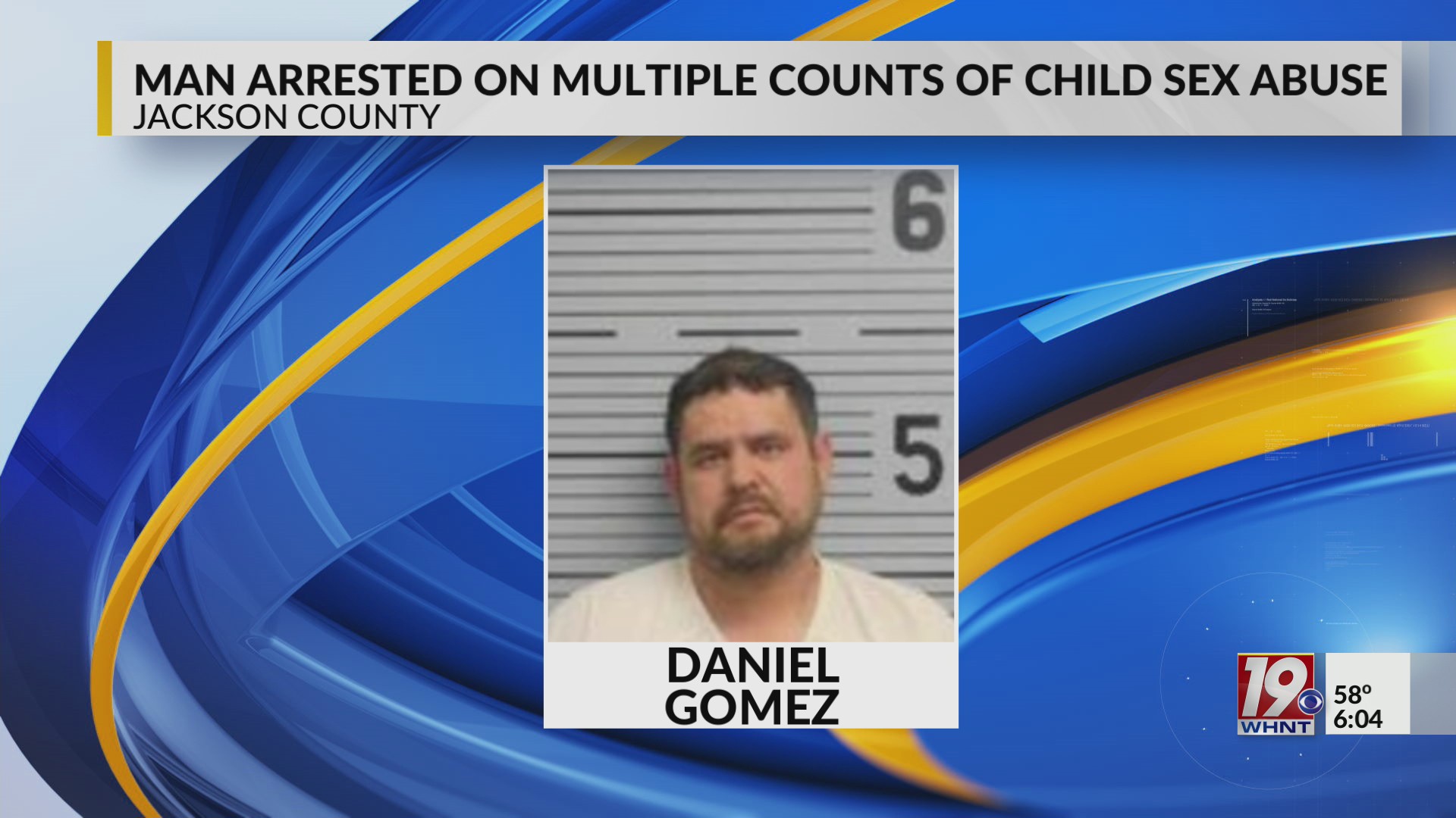 Man Arrested on Multiple Counts of Child Sexual Abuse in Jackson County ...