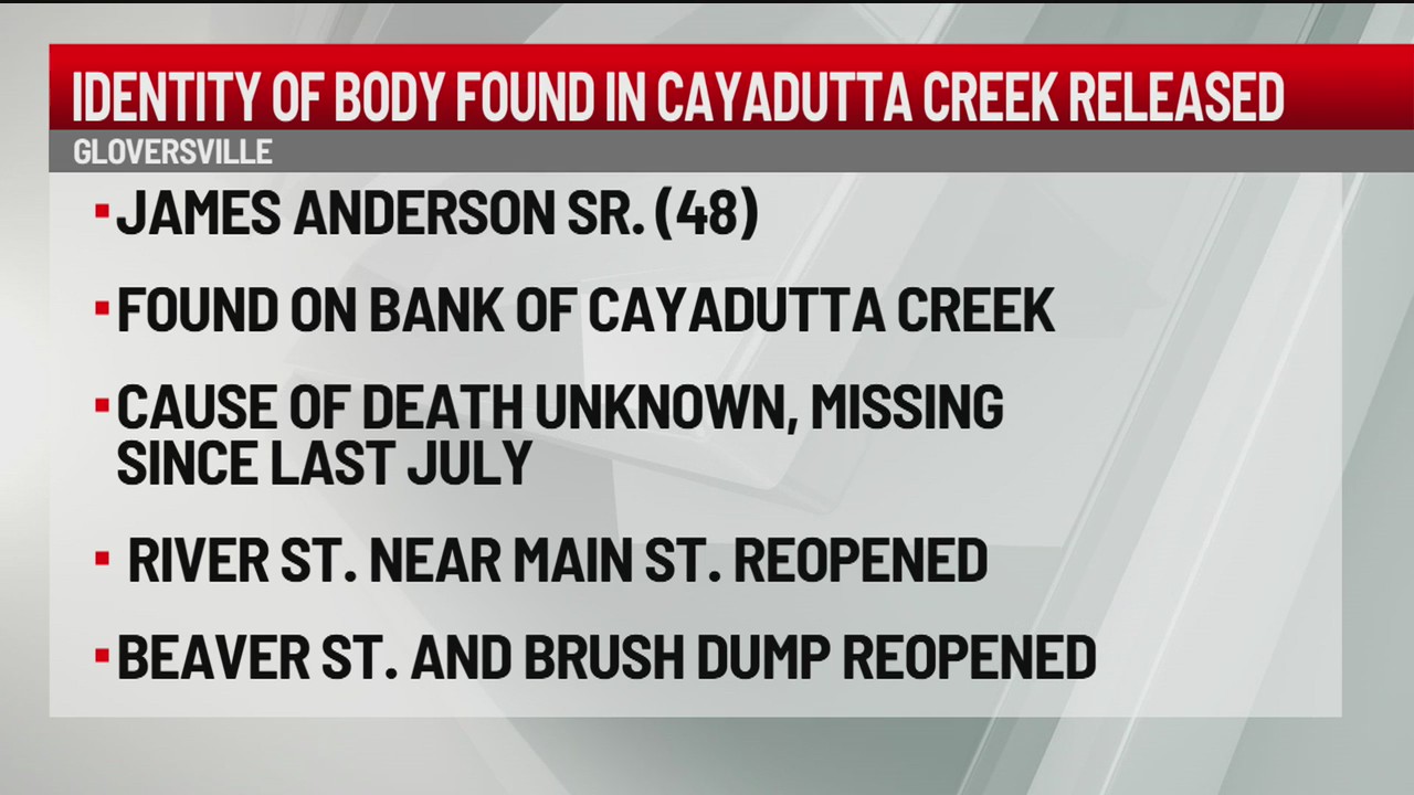 Police identify body found in Cayadutta Creek – NEWS10 ABC
