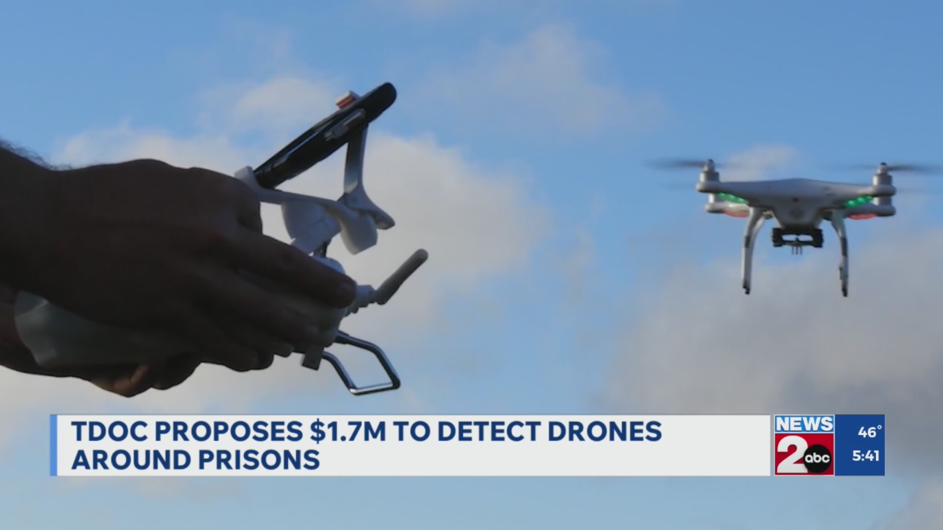 TDOC proposes $1.7M to detect drones around prisons – WKRN News 2