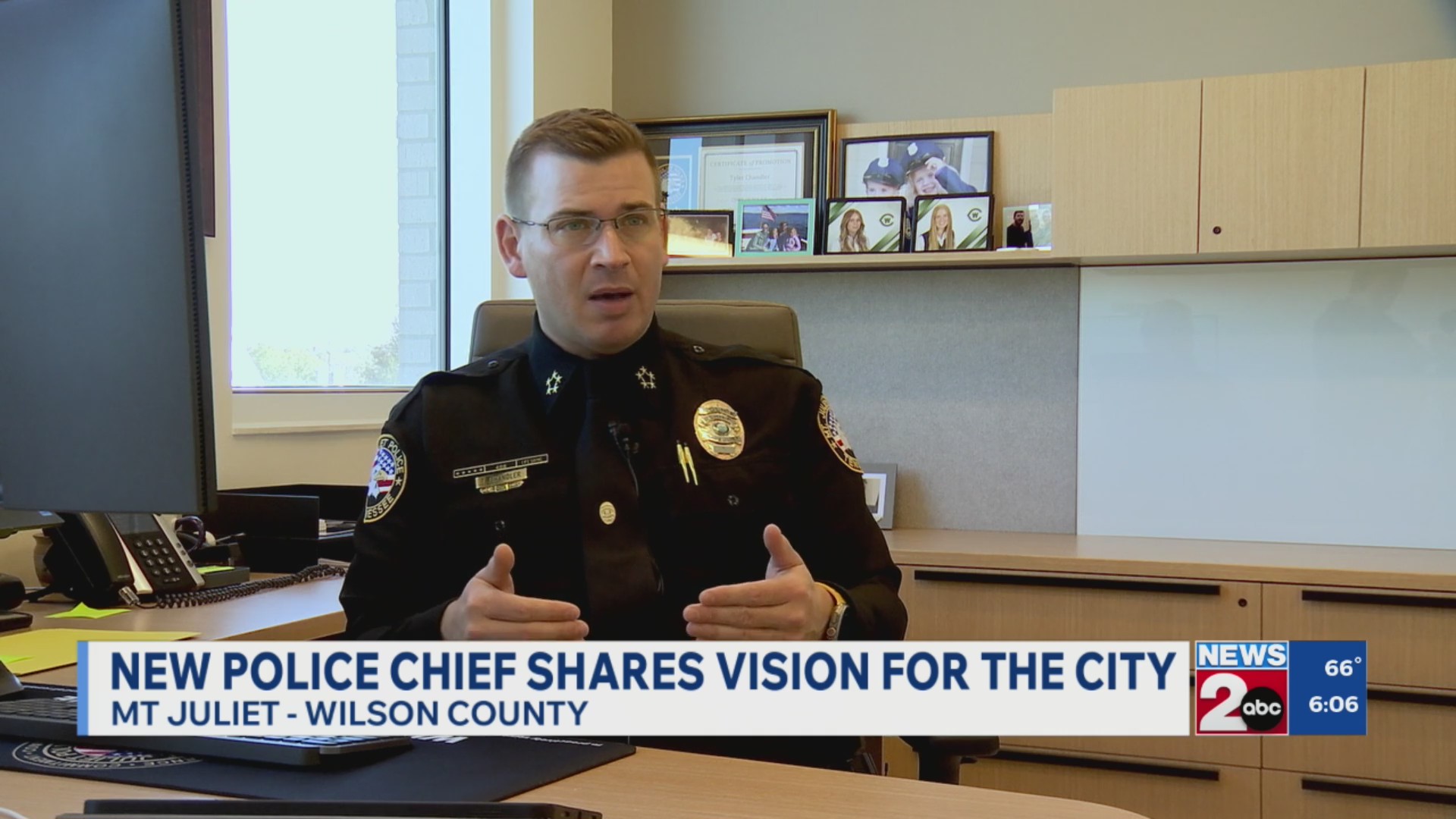 New Mt. Juliet police chief shares vision for the city – WKRN News 2