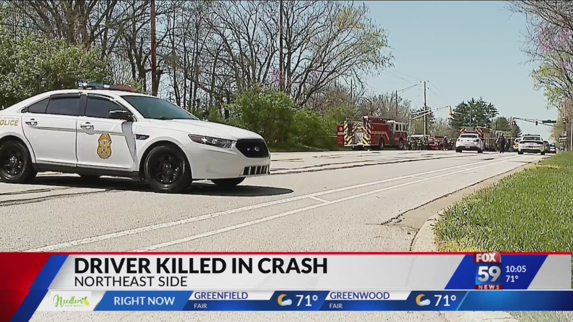 1 killed in crash on the northeast side of Indianapolis – Fox 59