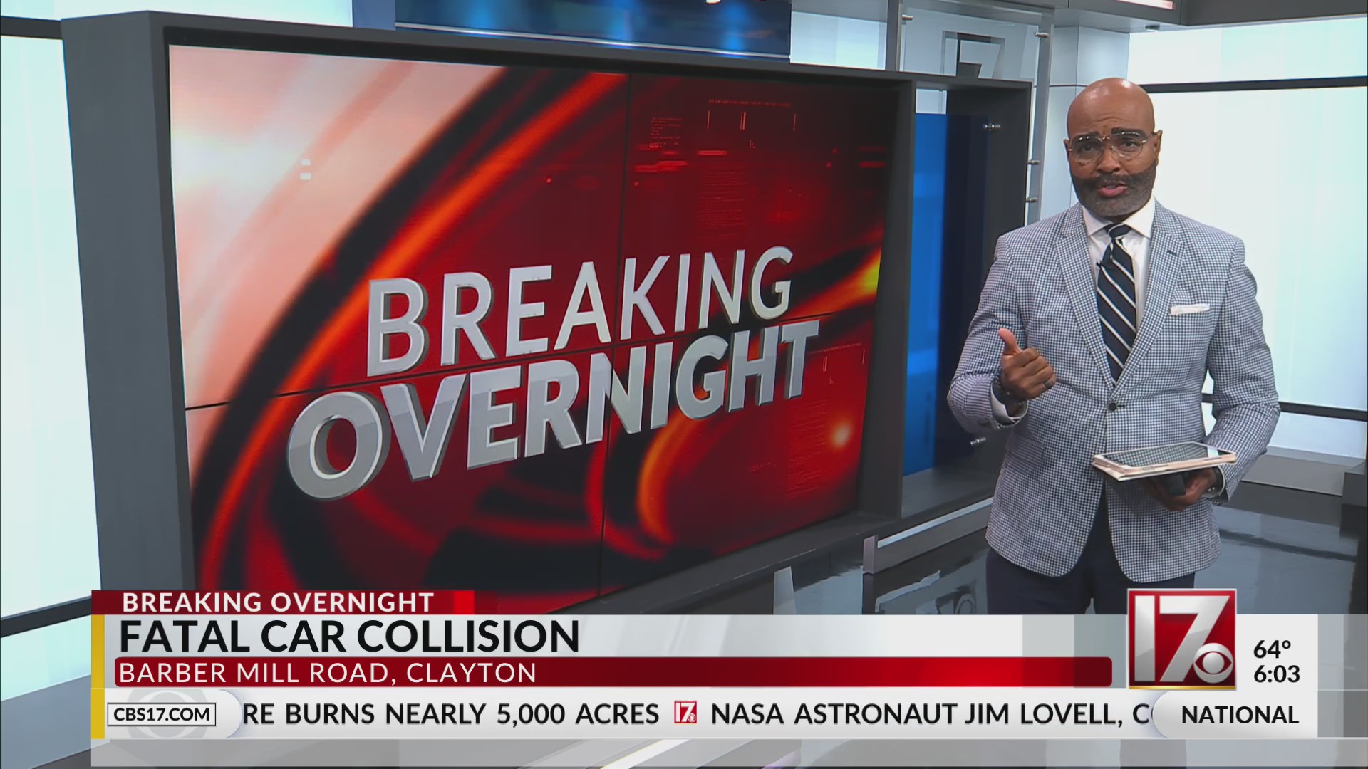 Man ID’d in fatal car crash on Barber Mill Rd in Clayton: NCSHP – CBS17.com