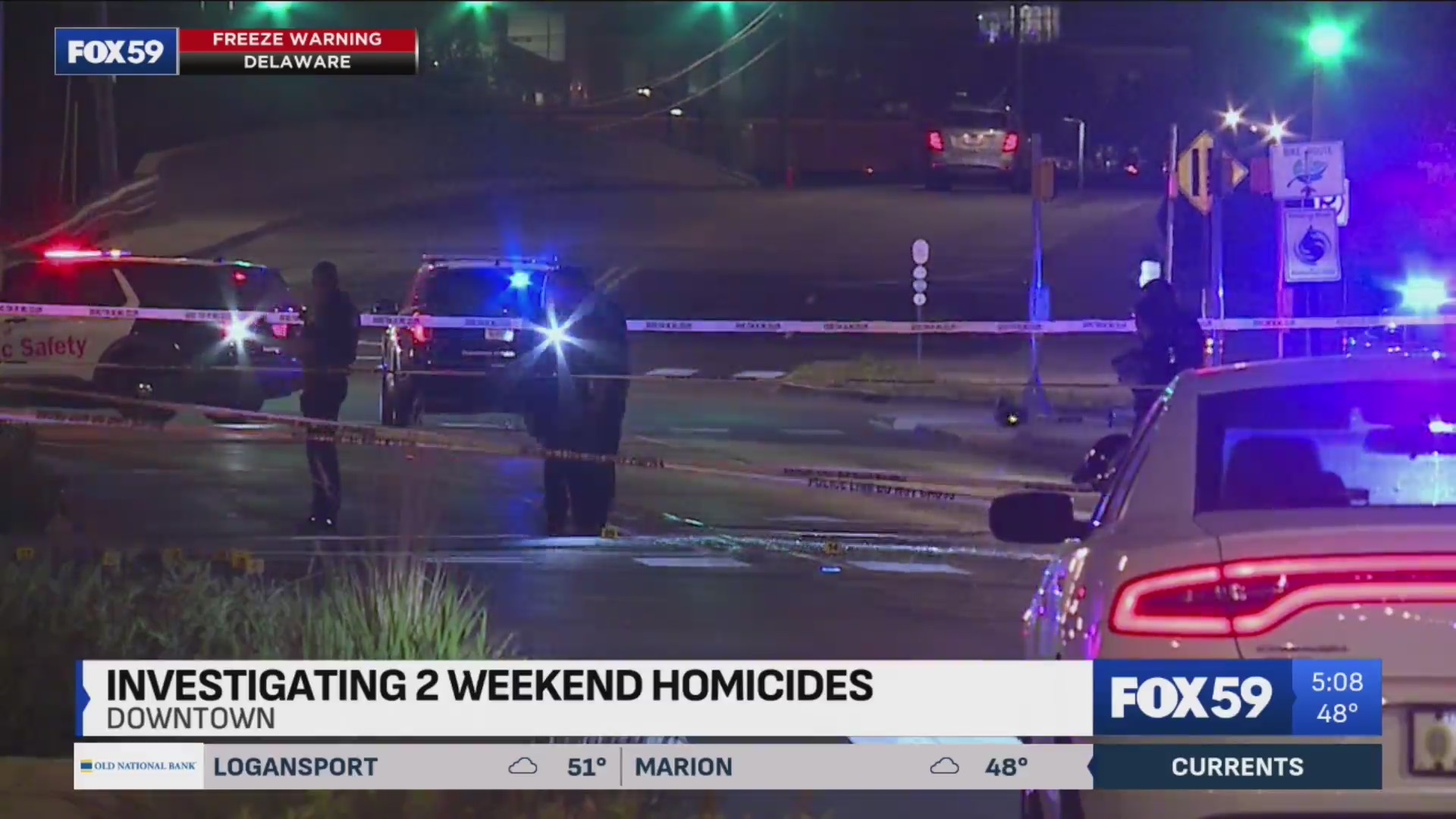 Police investigating two weekend homicides in downtown Indy – Fox 59