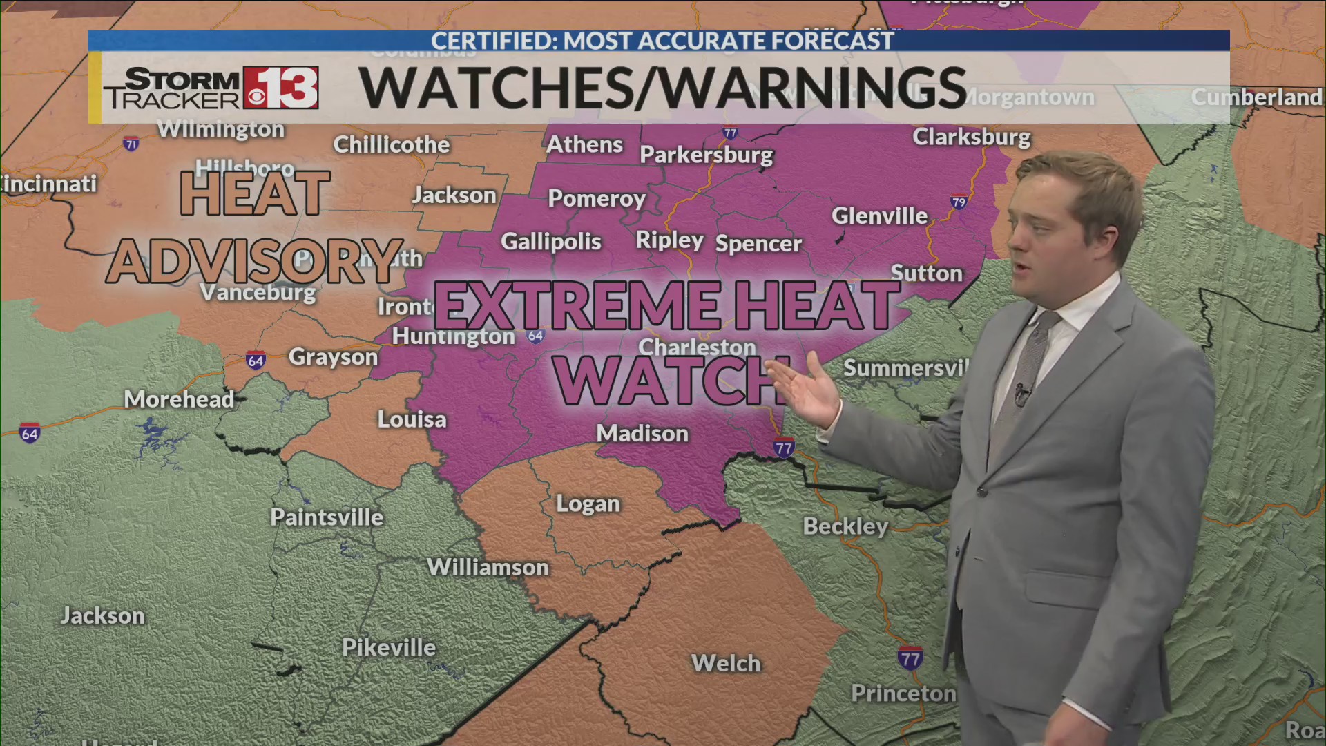 Extreme heat for the next few days – WOWK 13 News