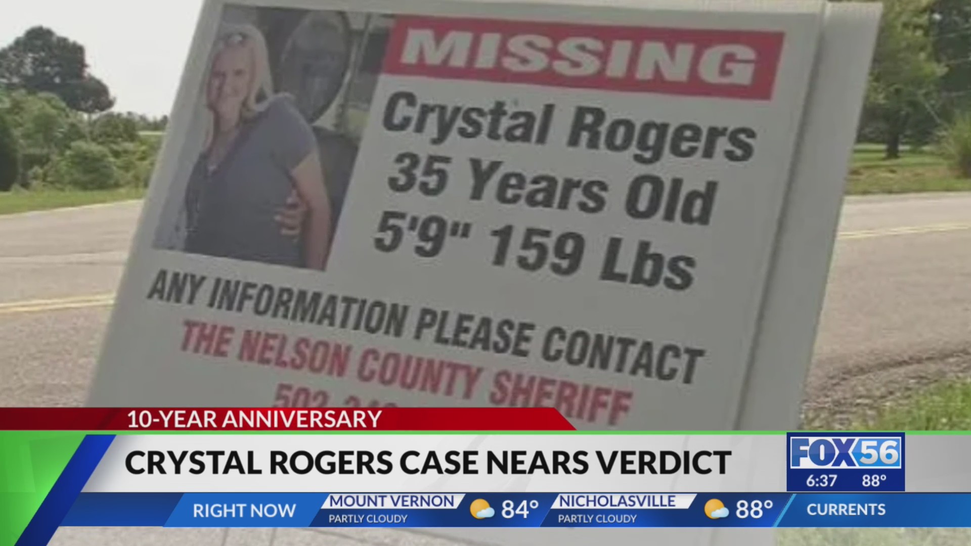 Jury prepares for deliberation on 10th anniversary of Crystal Rogers ...