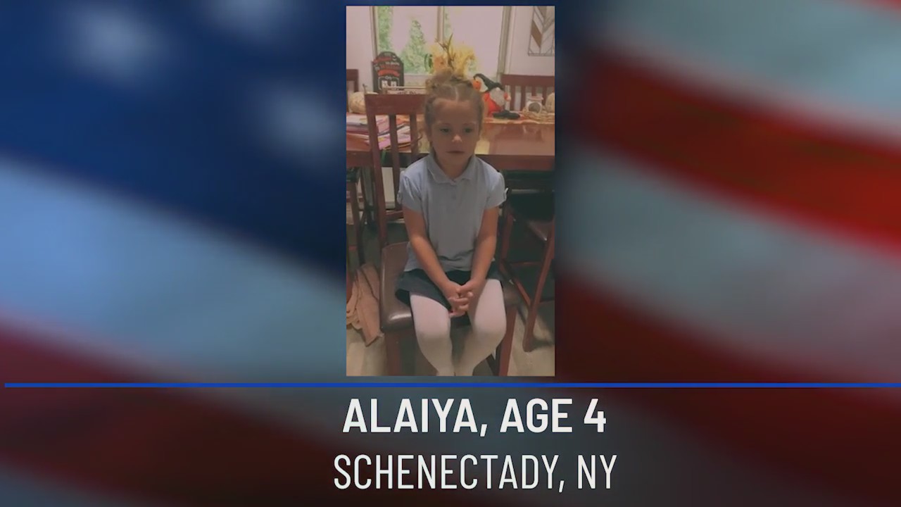 Alaiya gives us our daily Pledge of Allegiance! – NEWS10 ABC