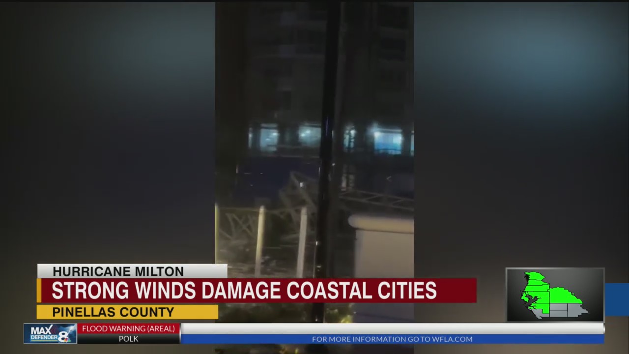 ‘It was a scary hurricane’: Milton winds damage coastal cities – WFLA