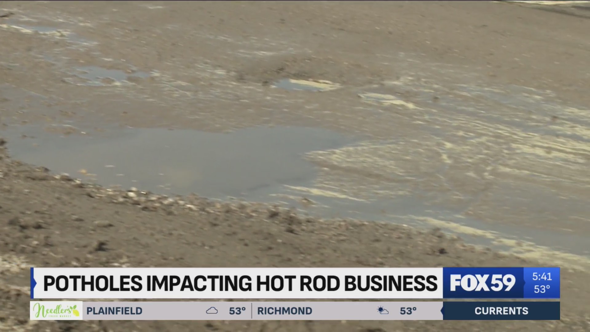 Large potholes impacting Indy business – Fox 59