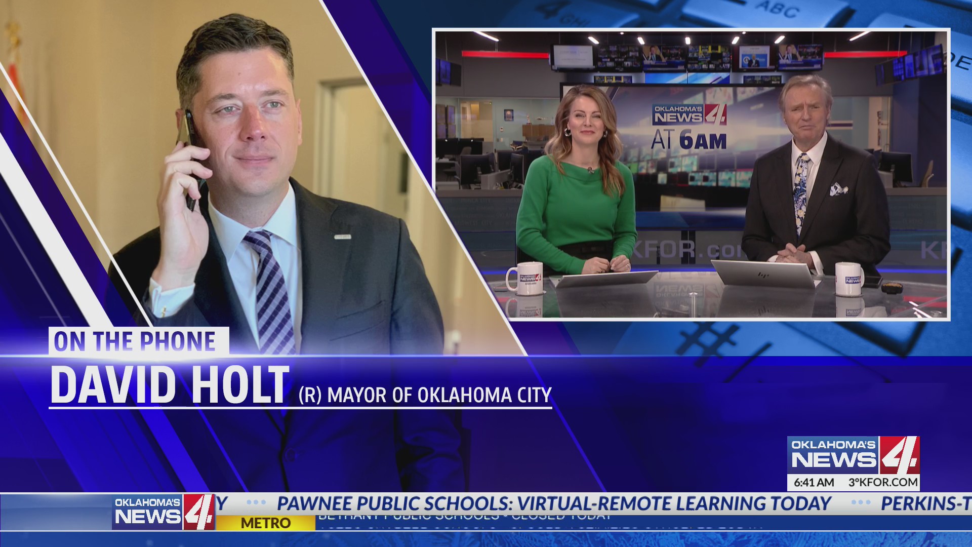 Mayor David Holt on the Hotline: February 20, 2025 – KFOR.com Oklahoma City